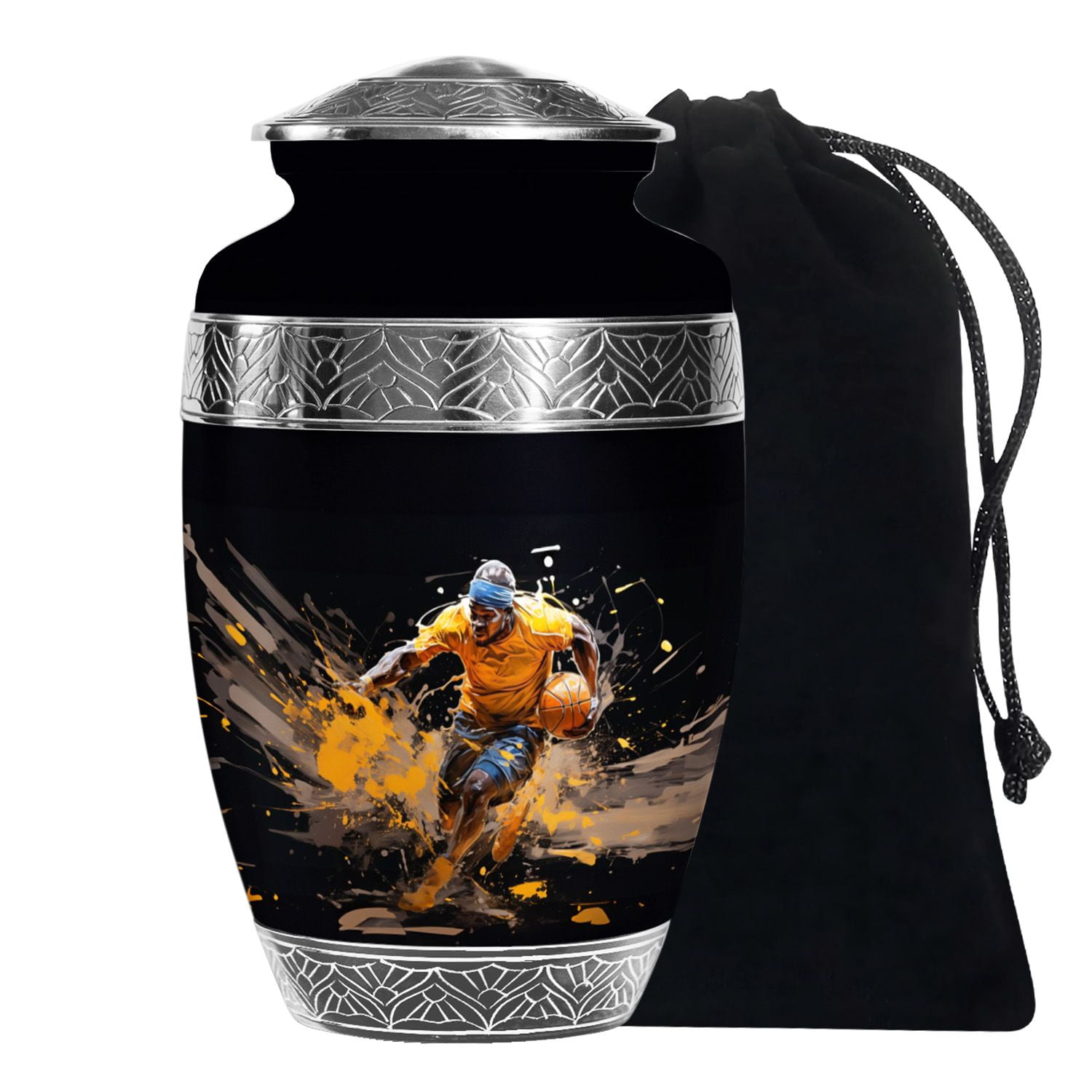 KARYLIZ Football Cremation Urns For Human Ashes Adult Man - Urn For ...