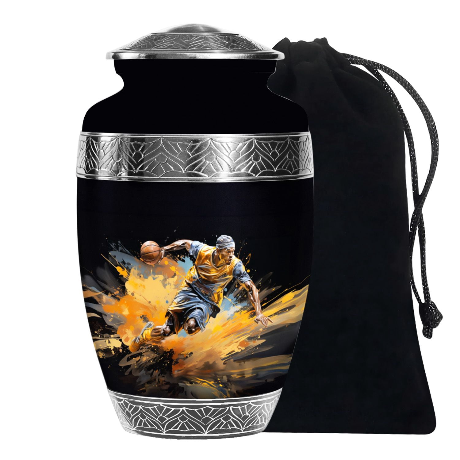KARYLIZ Football Urn For Mom & Dad - Memorial Urns For Human Ashes ...