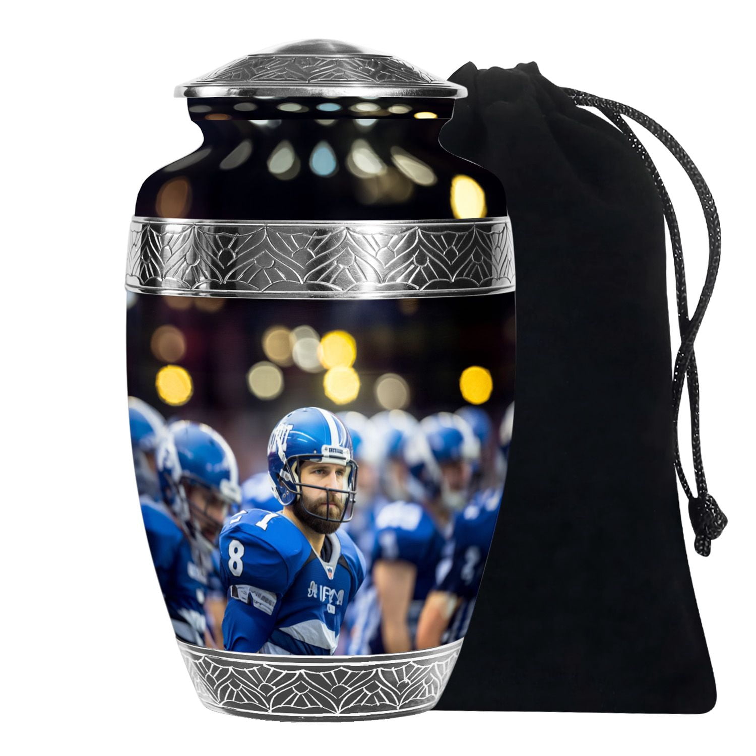 KARYLIZ Football Urns For Human Ashes Adult Man - Urn For Ashes For ...