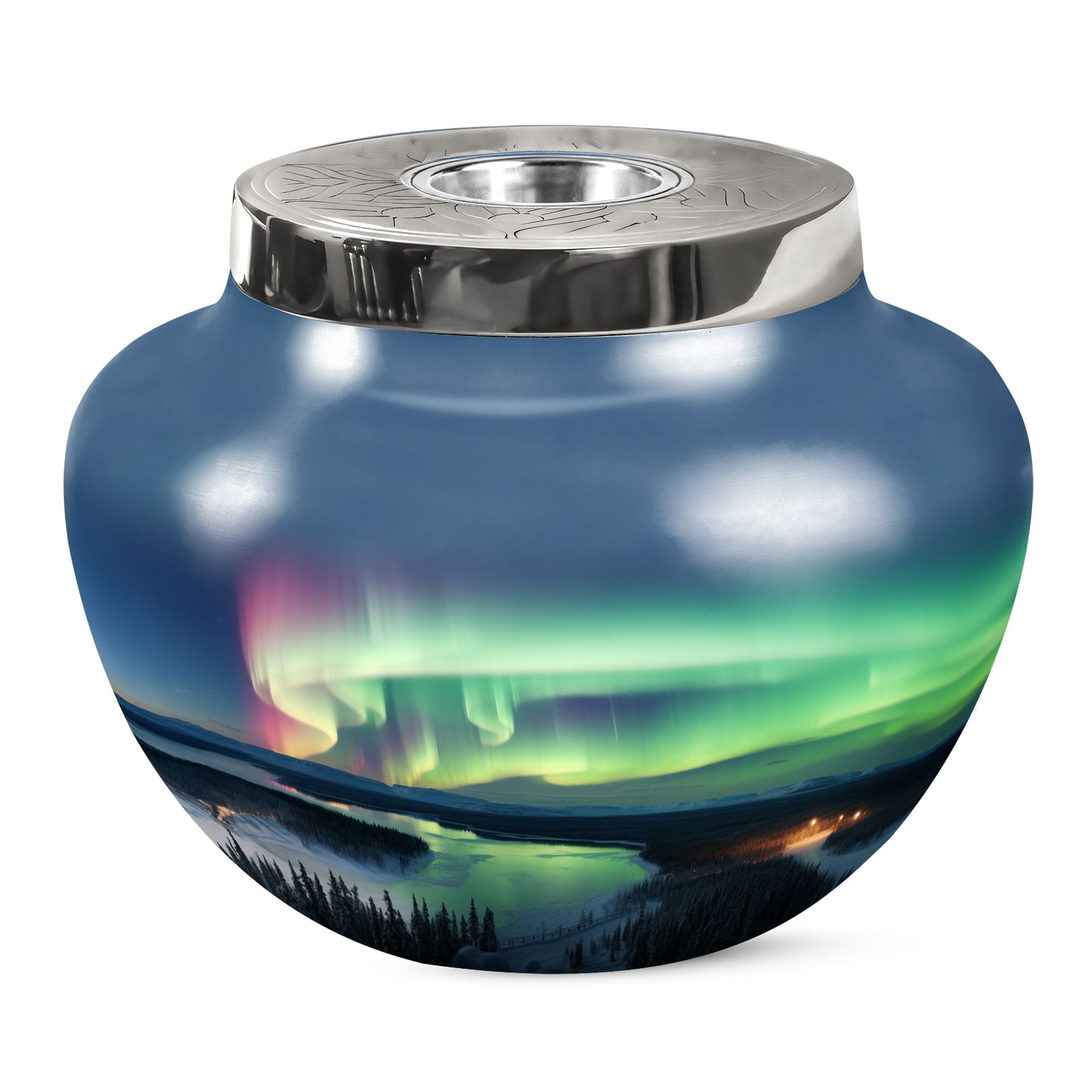 KARYLIZ Forest Ash Holders For Human Ashes - Adult Urns For Human Ashes ...