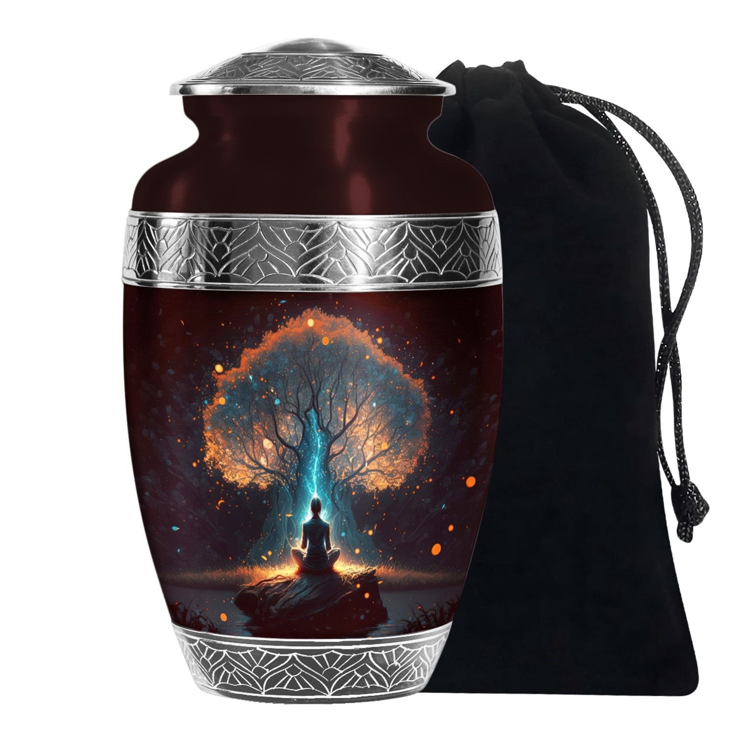 KARYLIZ Forest Tree-Generative-Ai Urns For Ashes Adult Male - Burial ...