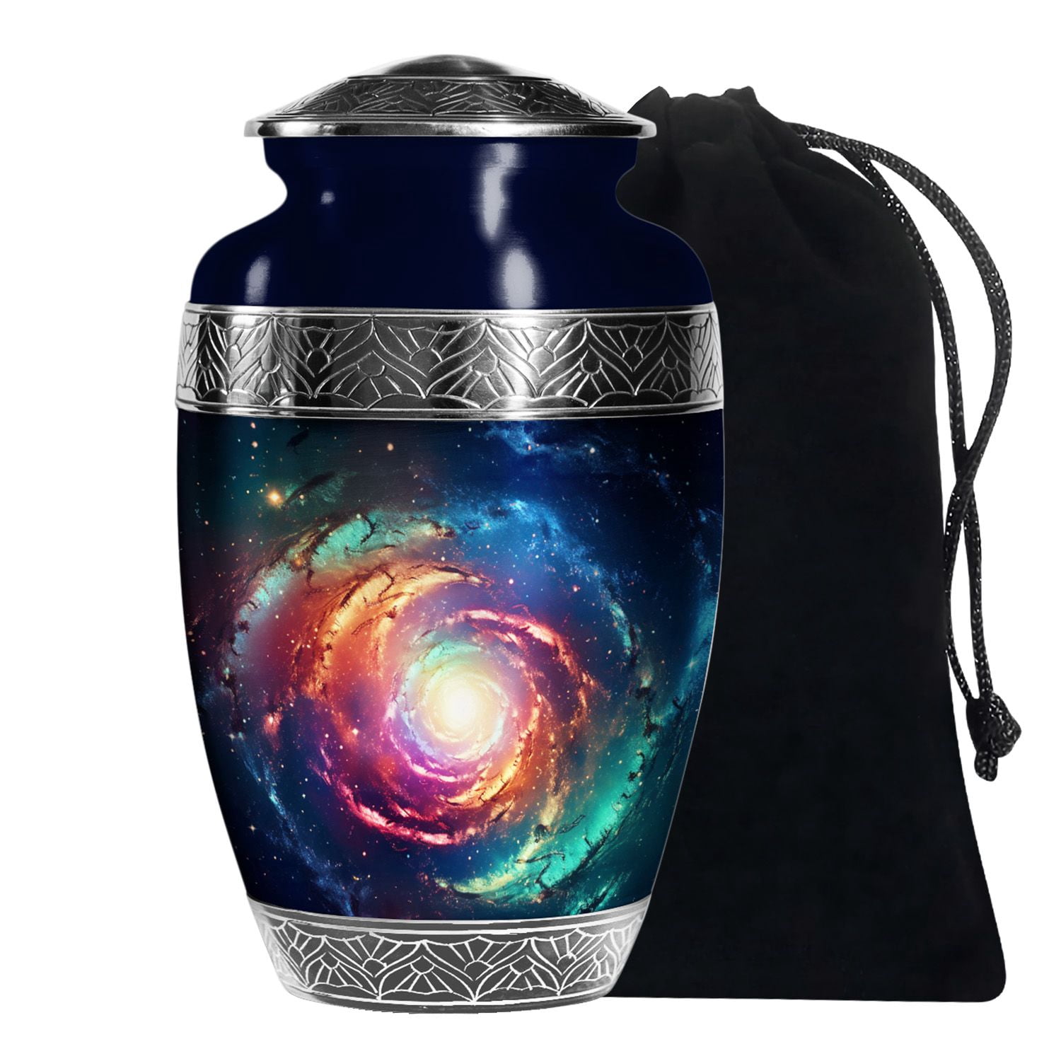 KARYLIZ Galaxy Decorative Urns For Human Ashes - Urns For Ashes Adult ...