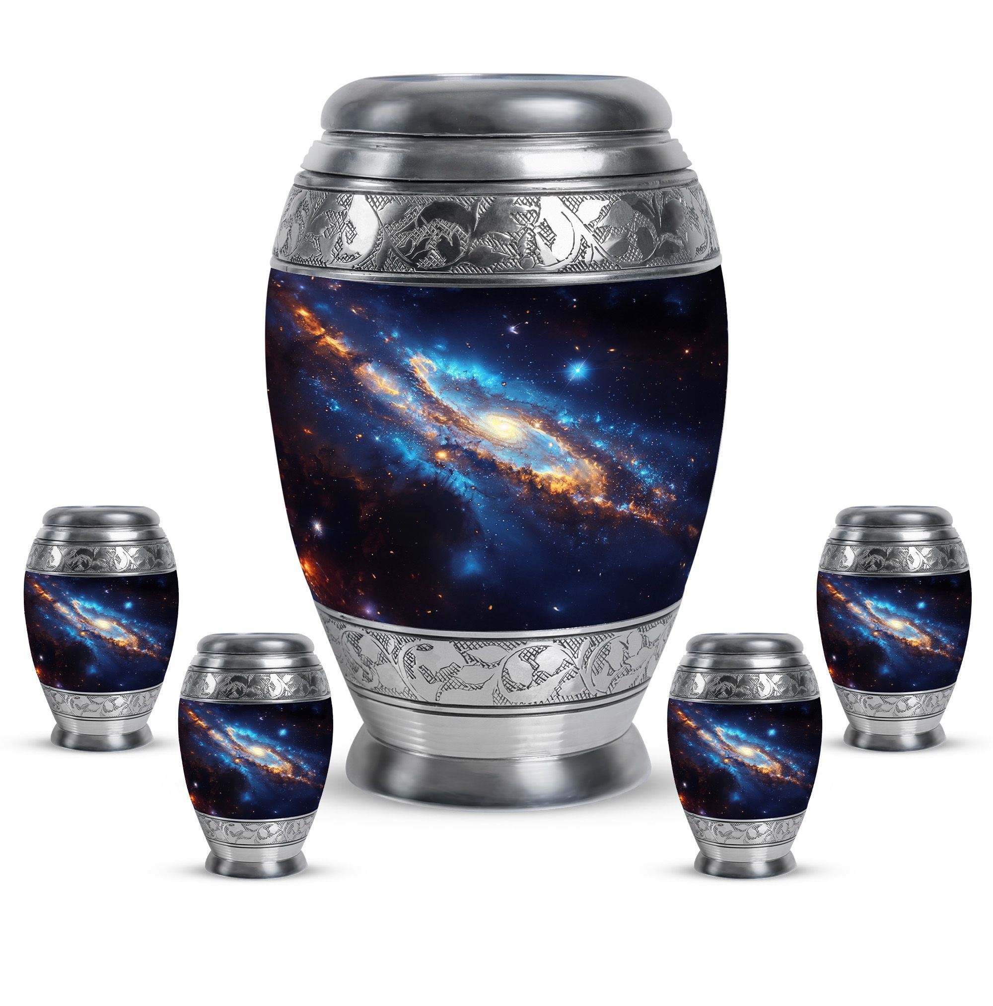 KARYLIZ Galaxy Urn - Urns For Human Ashes Adult Woman - Small Urns ...