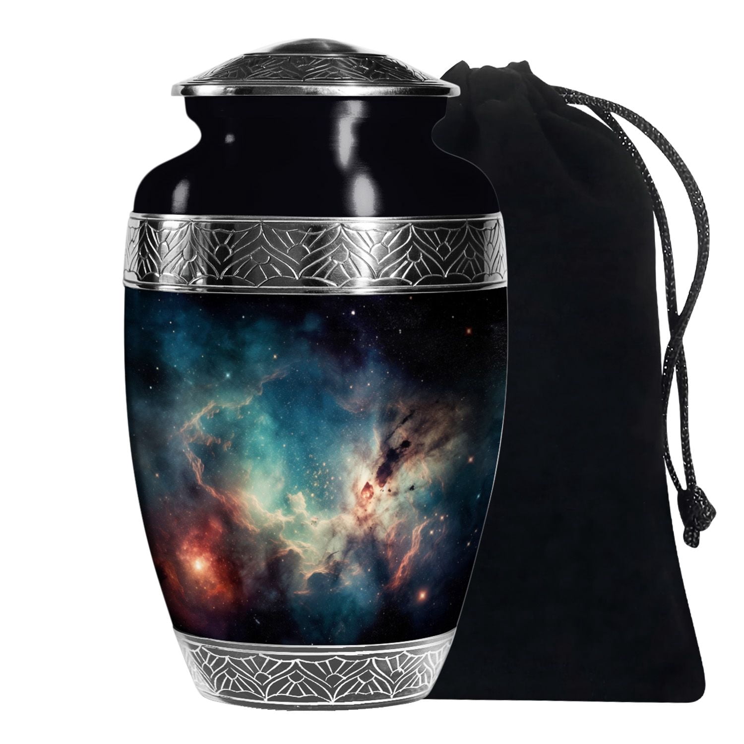 KARYLIZ Glowing-Star-Field- Urn - Funeral Urns For Adult Ashes Men ...
