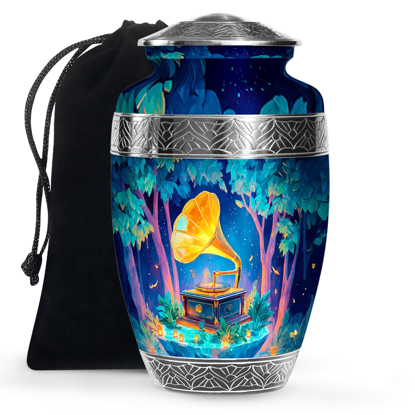 KARYLIZ Gramophone Memorial Urns For Human Ashes - Floating Island ...