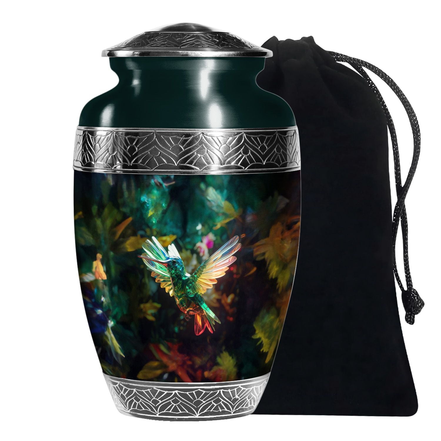 KARYLIZ Humming Bird Decorative Cremation Urn For Human Ashes ...