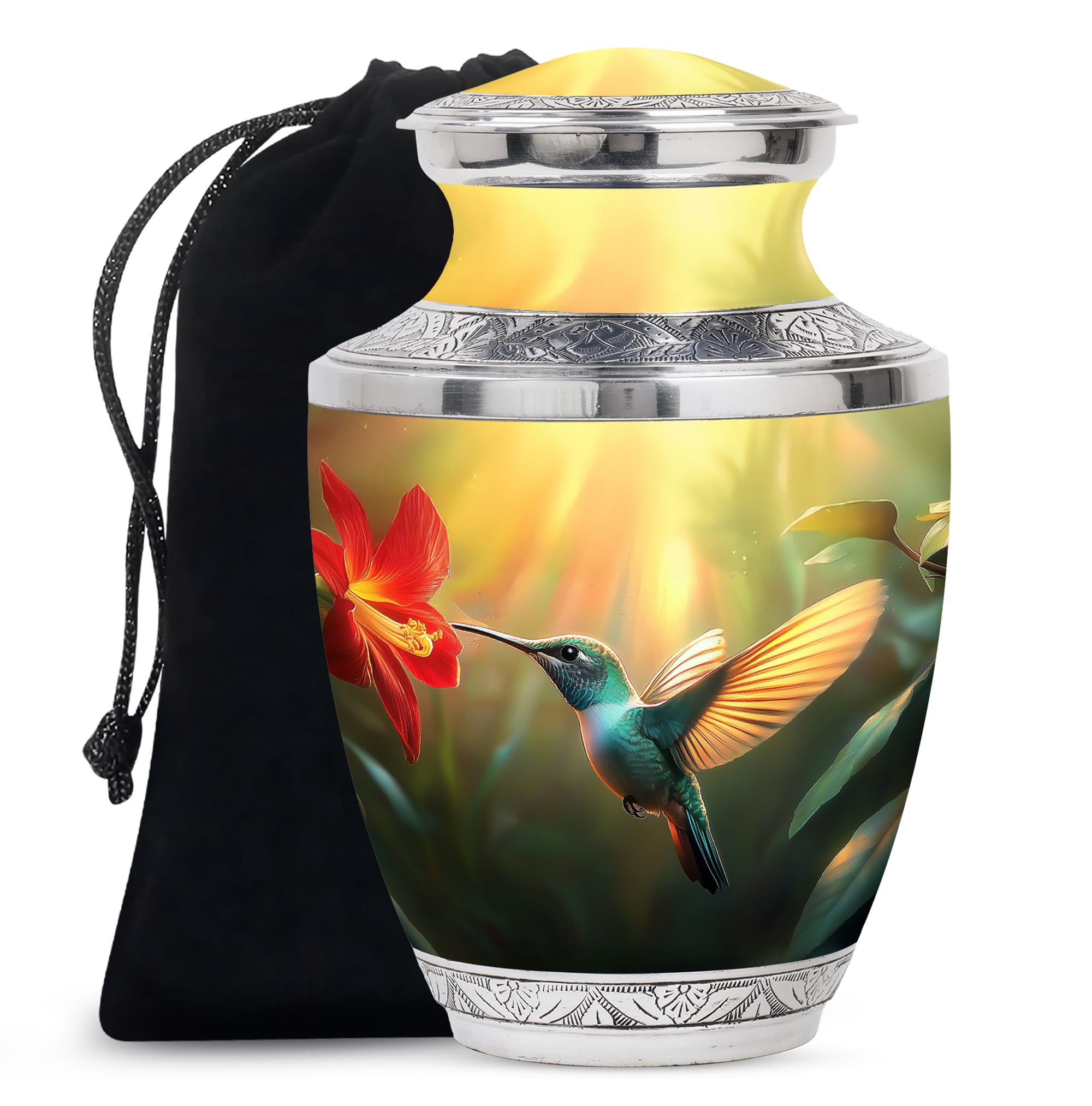 KARYLIZ Hummingbird Urns - Large Cremation Urns for Ashes for Women ...