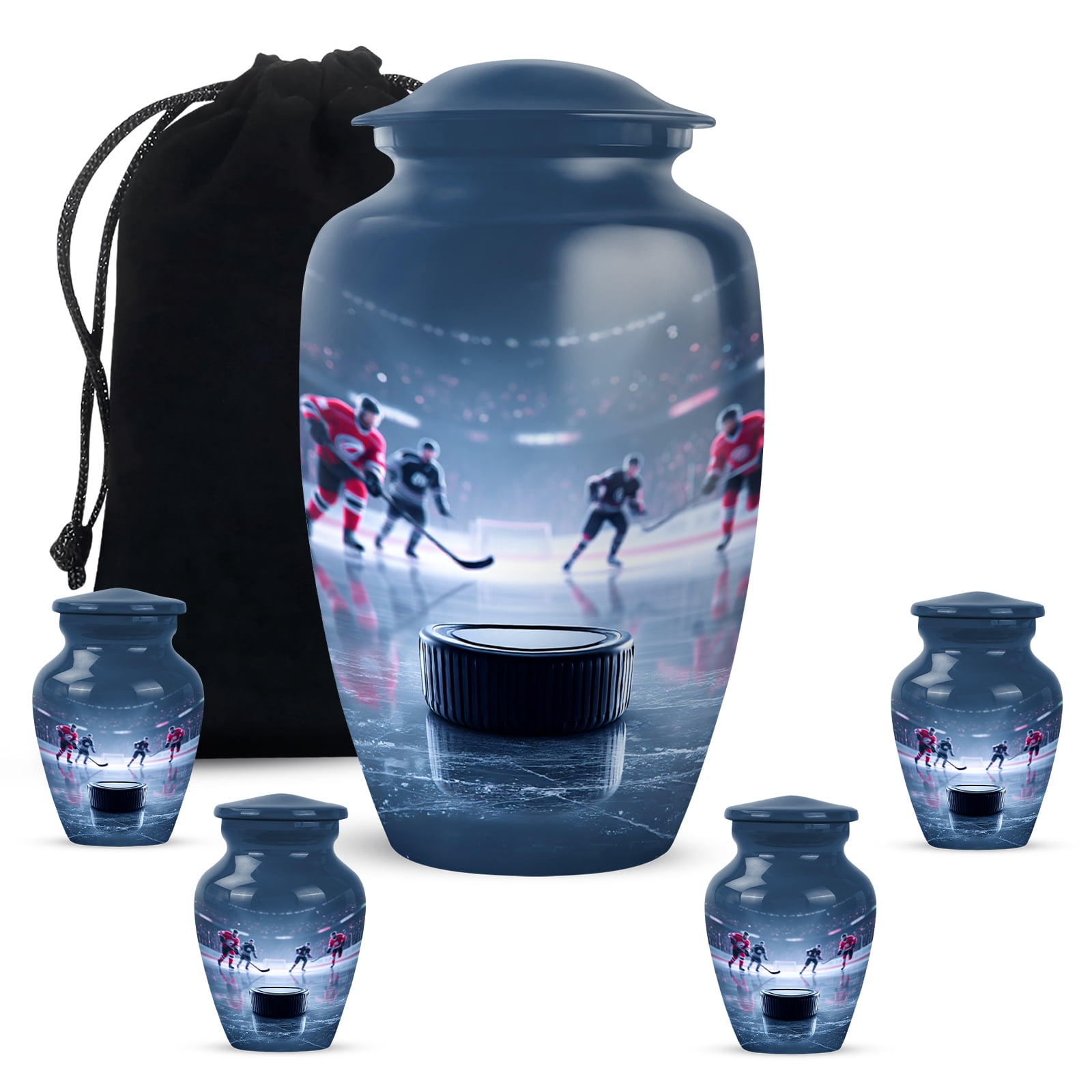 KARYLIZ Ice Hockey Urns For Women & Men - Cremation Urns For Human ...