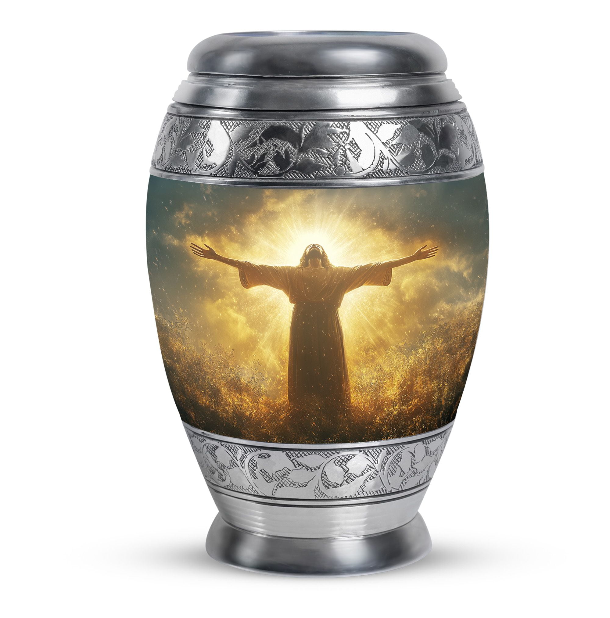 KARYLIZ Jesus Christ Cremation Urns For Human Ashes - Funeral Urns for ...