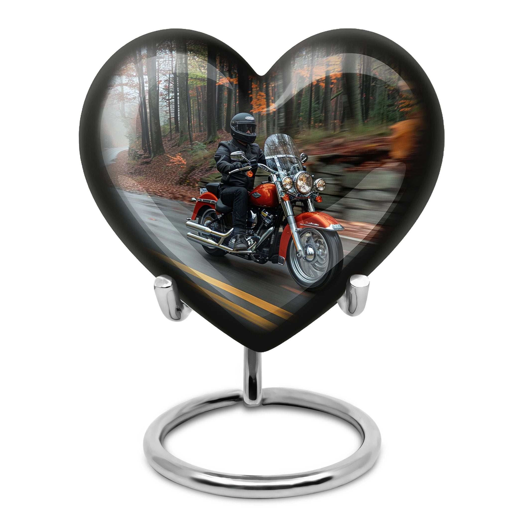 KARYLIZ Karyliz Urn Motorcycle - Heart Urn For Human Ashes - Urns For ...