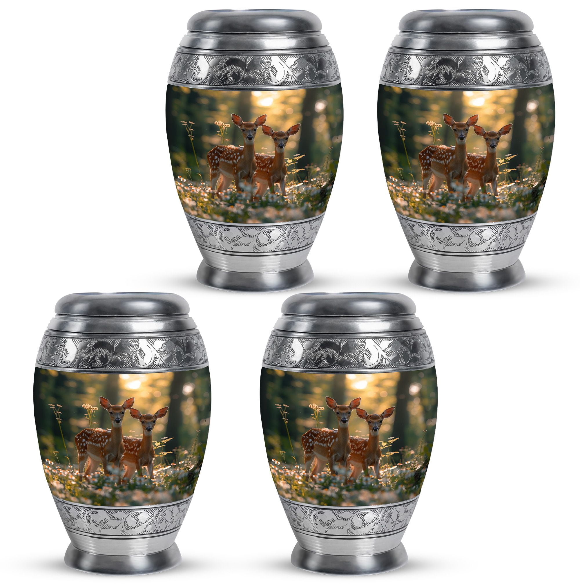 KARYLIZ Keepsake Deer Urn - Burial Urns for Human Ashes Adult Male ...