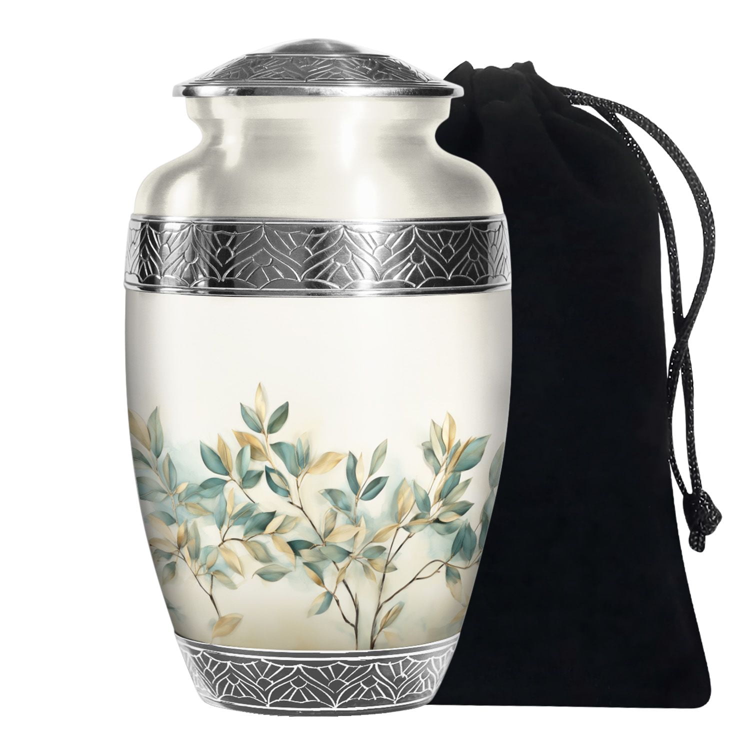 KARYLIZ Leave Decorative Urns - Burial Urns For Adult Human Ashes - Urn ...