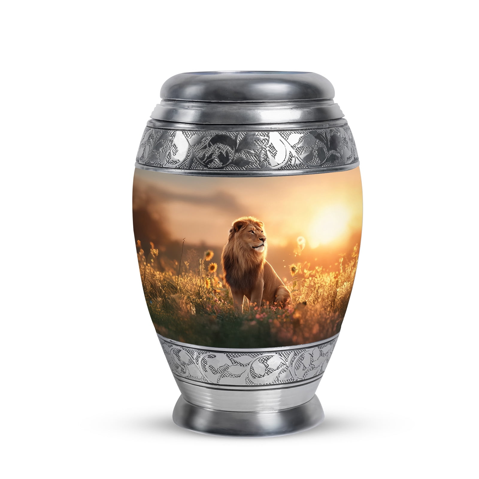 KARYLIZ Lion Cremation Urns For Women - Small Memorial Urns For Human ...