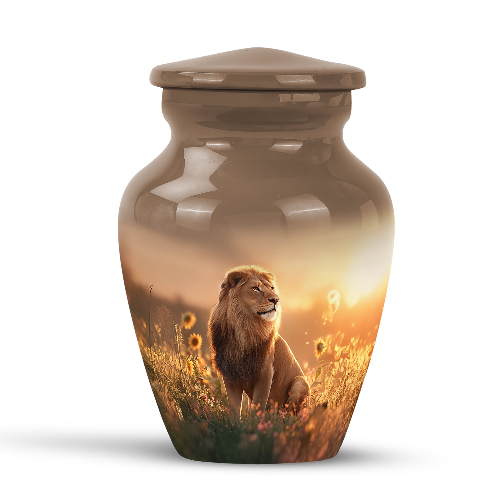 KARYLIZ Lion Funeral Cremation Urns For Women - Small Urns For Human ...