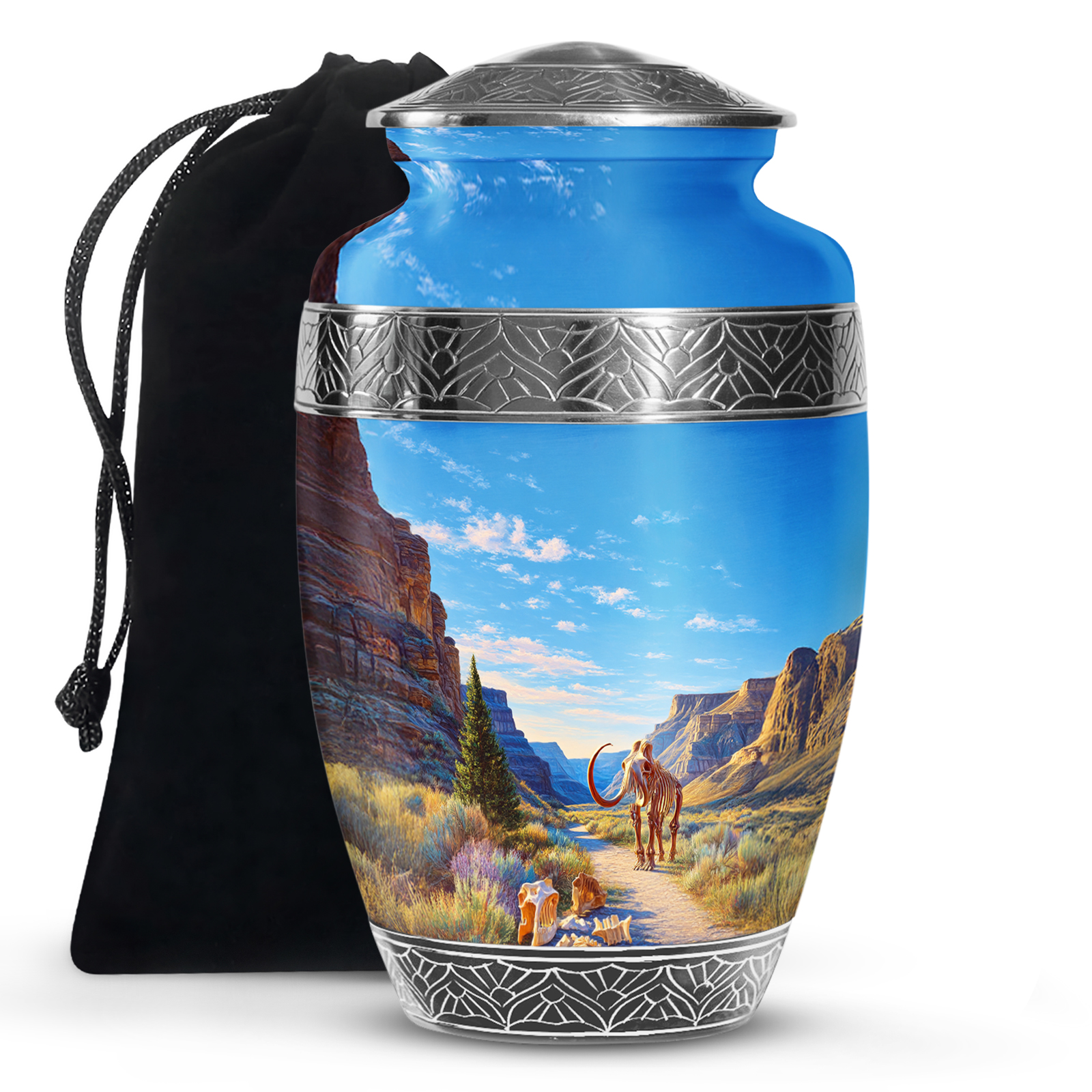 KARYLIZ Maammoth Urn for Ashes Adult Male - Canyon Urns for Human Ashes ...