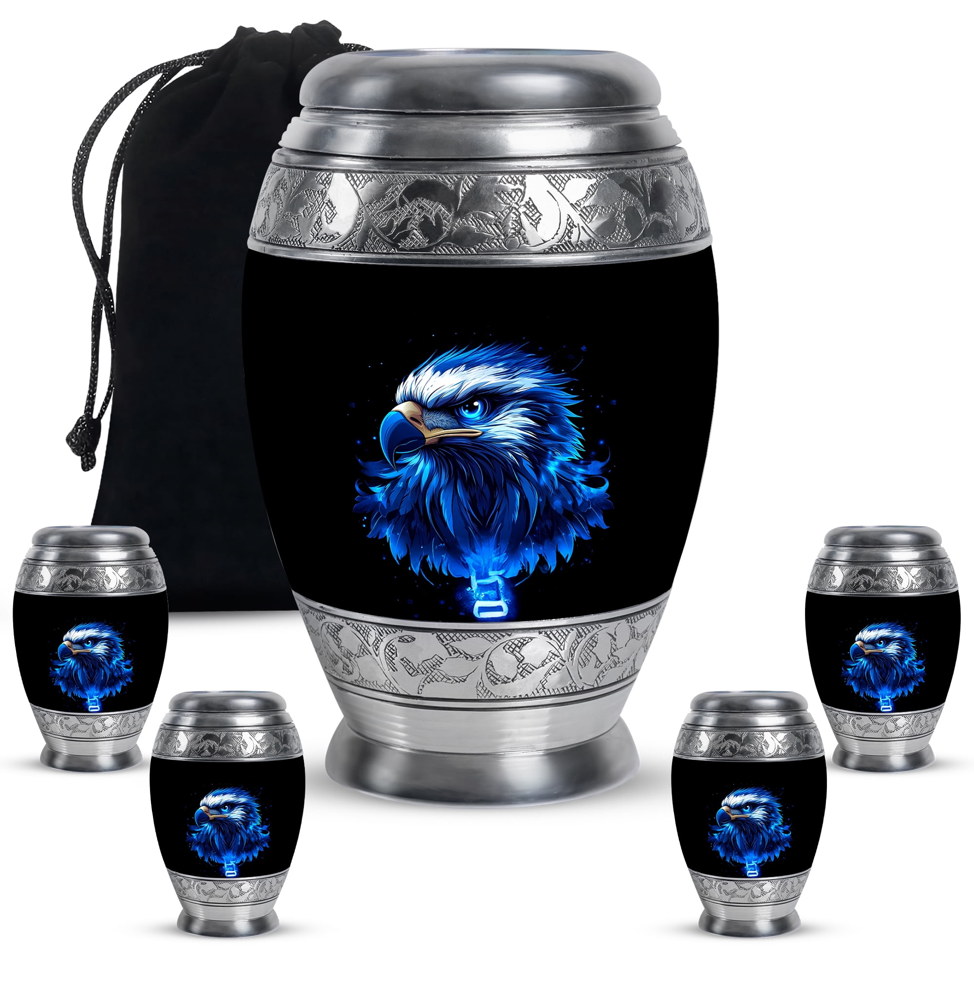 KARYLIZ Mini Butterfly Urn, Large Urns for Human Ashes Adult Female ...