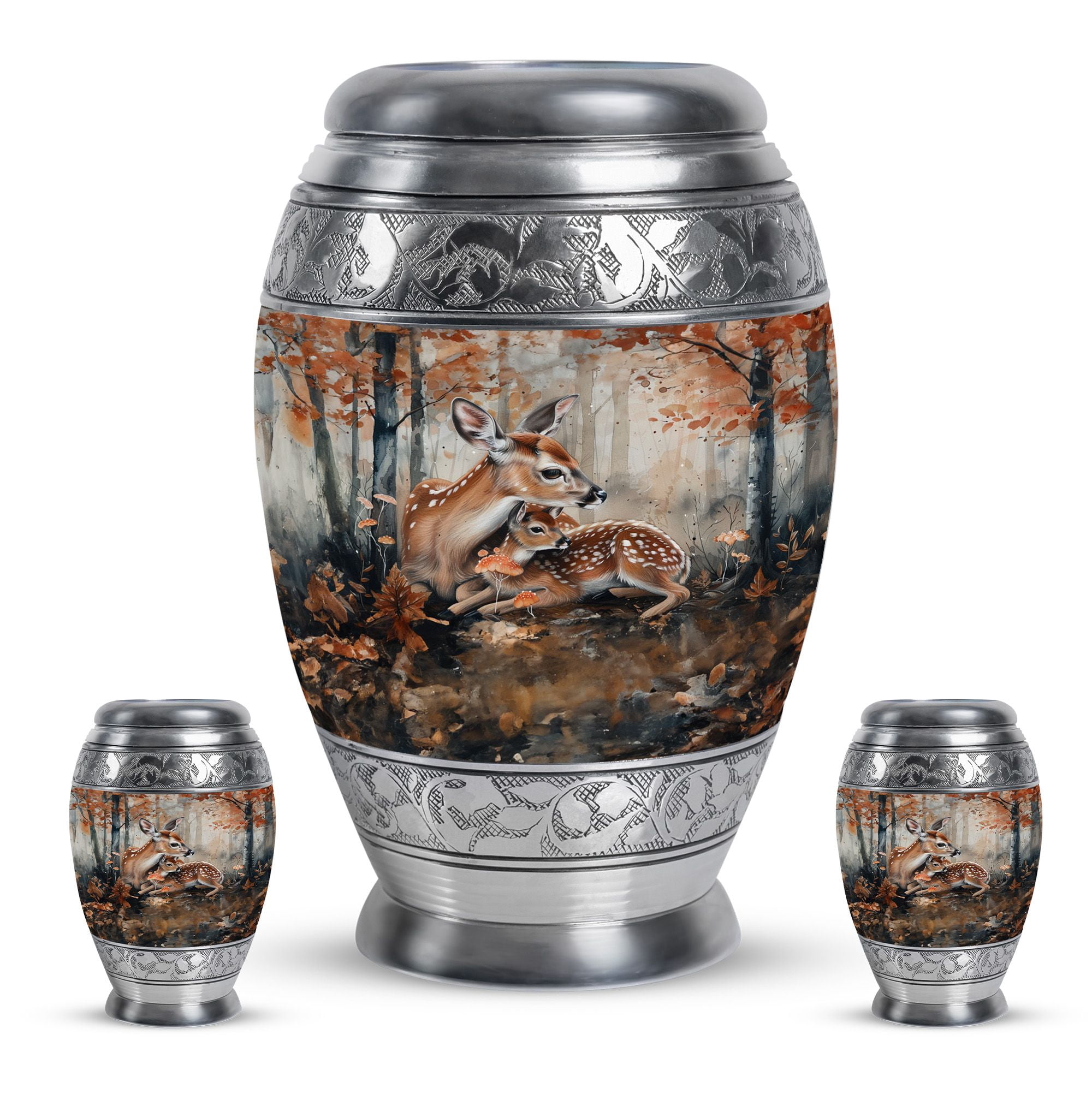 KARYLIZ Mini Deer Urn - Cremation Urns For Human Ashes Adult Female ...