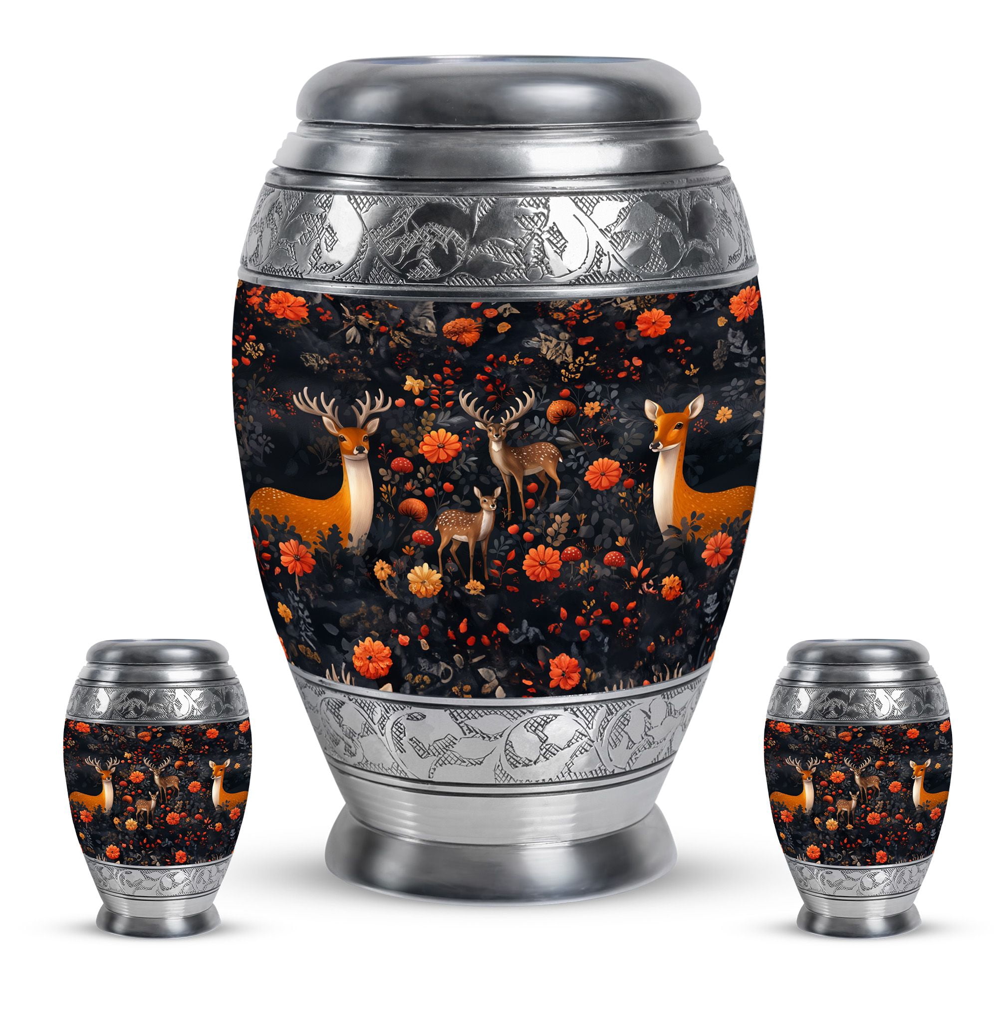 KARYLIZ Mini Deer Urn - Small Urns For Human Ashes Keepsake - Cremation ...