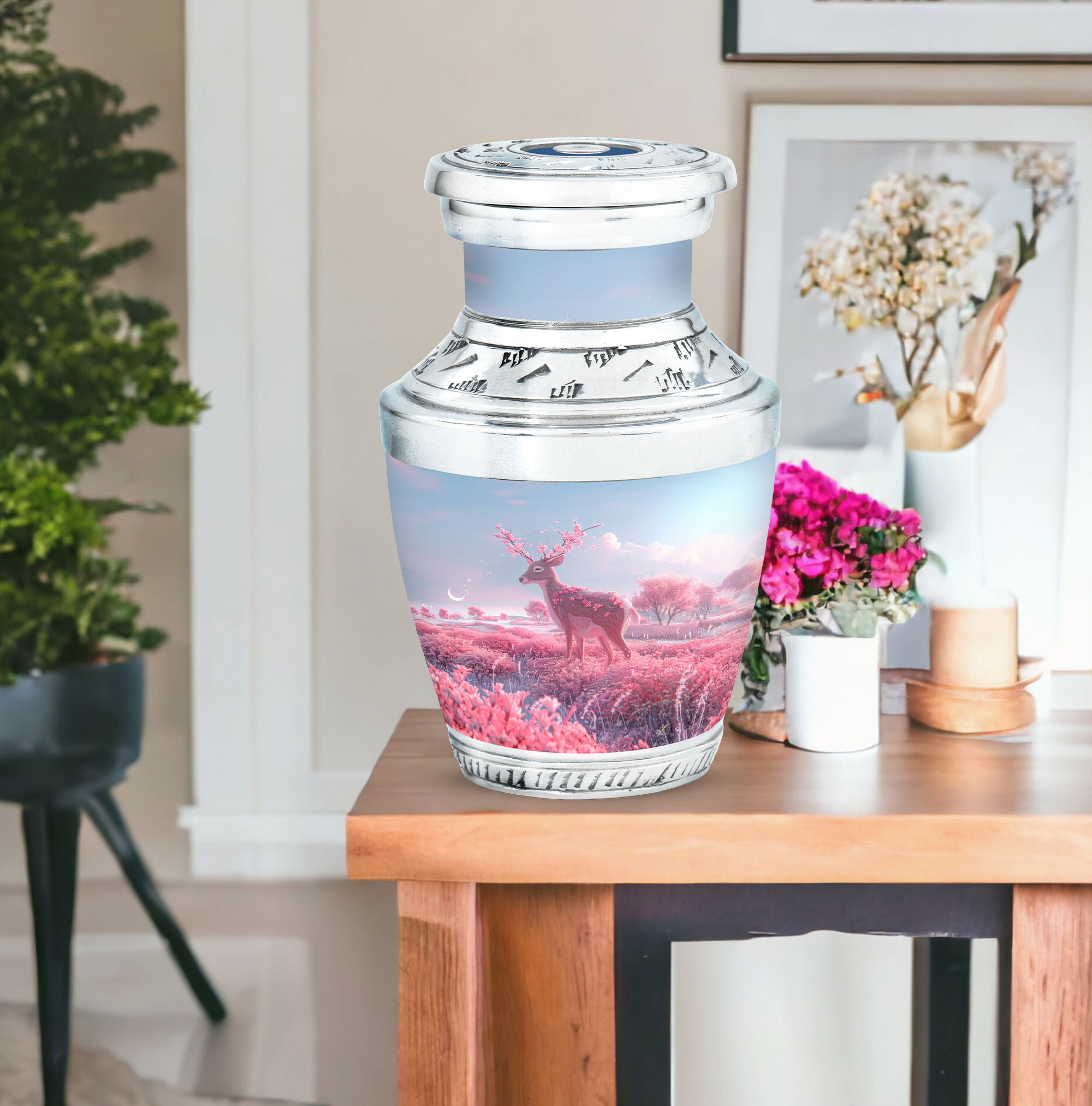 KARYLIZ Mini Deer Urns 4 Pack - Urn for Human Ashes With Deer - Large ...