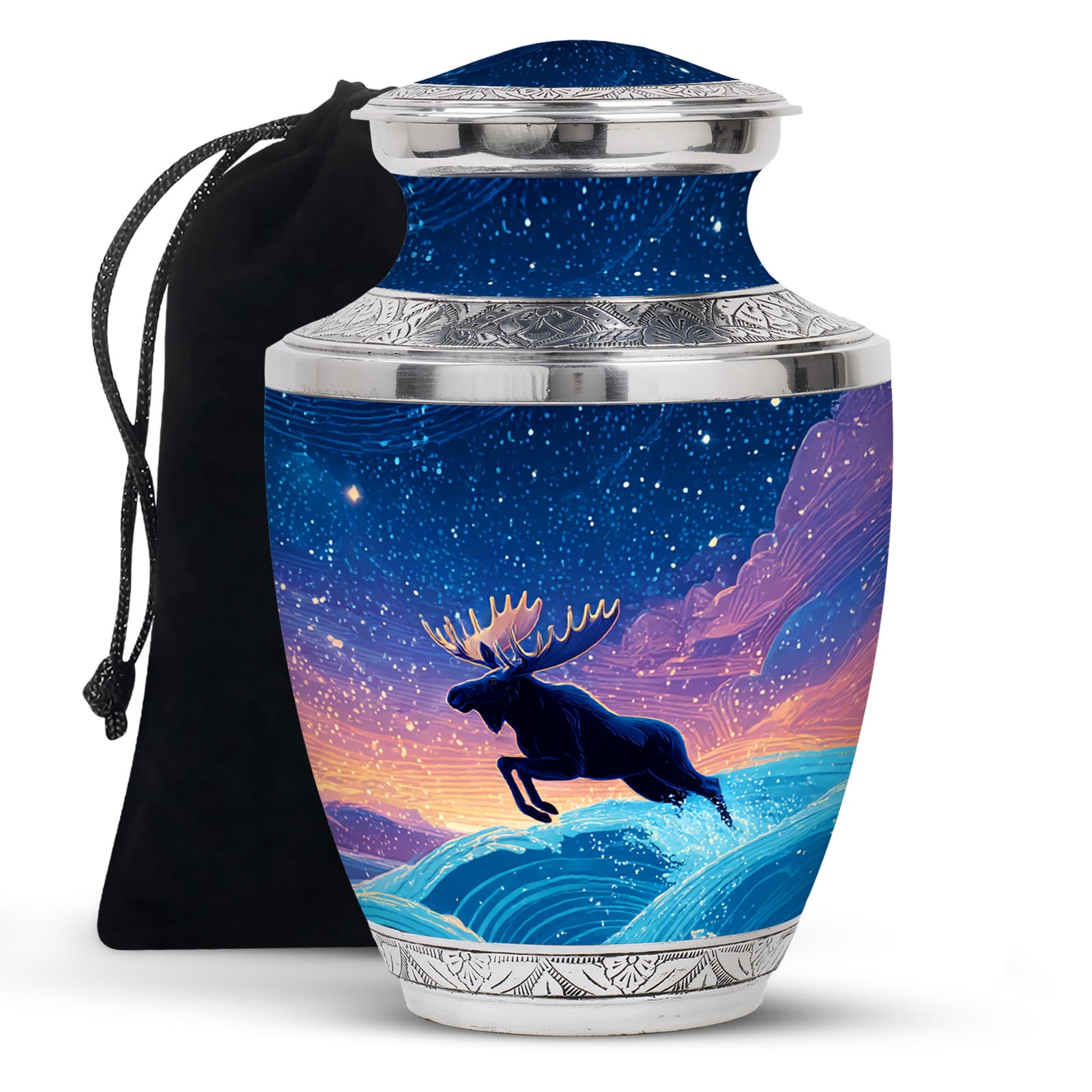 KARYLIZ Moose Urns - Urn for Ashes Adult Mom and Dad - Funeral Urns for ...