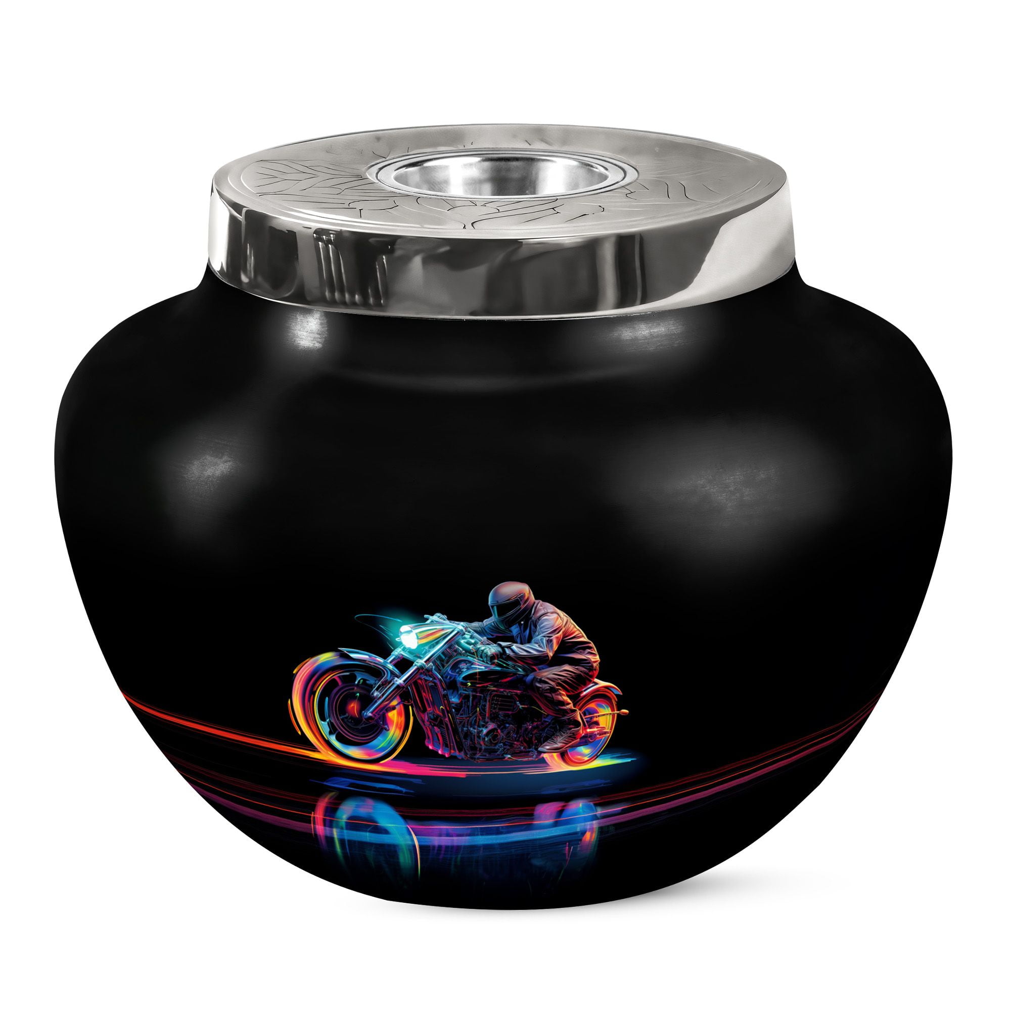 KARYLIZ Motorcycle Cremation Boxes For Human Ashes Male - Unique Urns ...