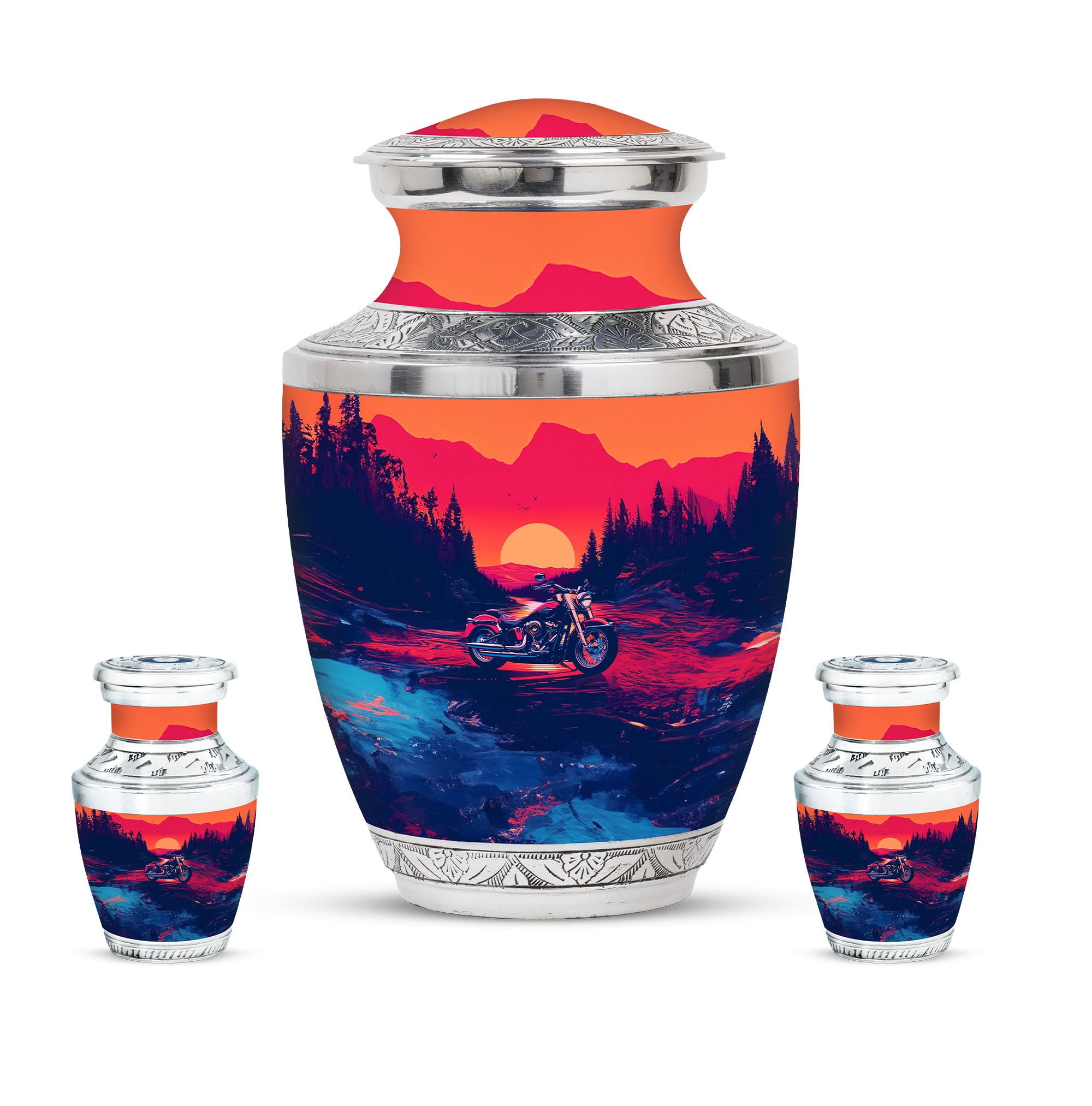 KARYLIZ Motorcycle Urns For Ashes Adult Male – Funeral Urns For Adult ...