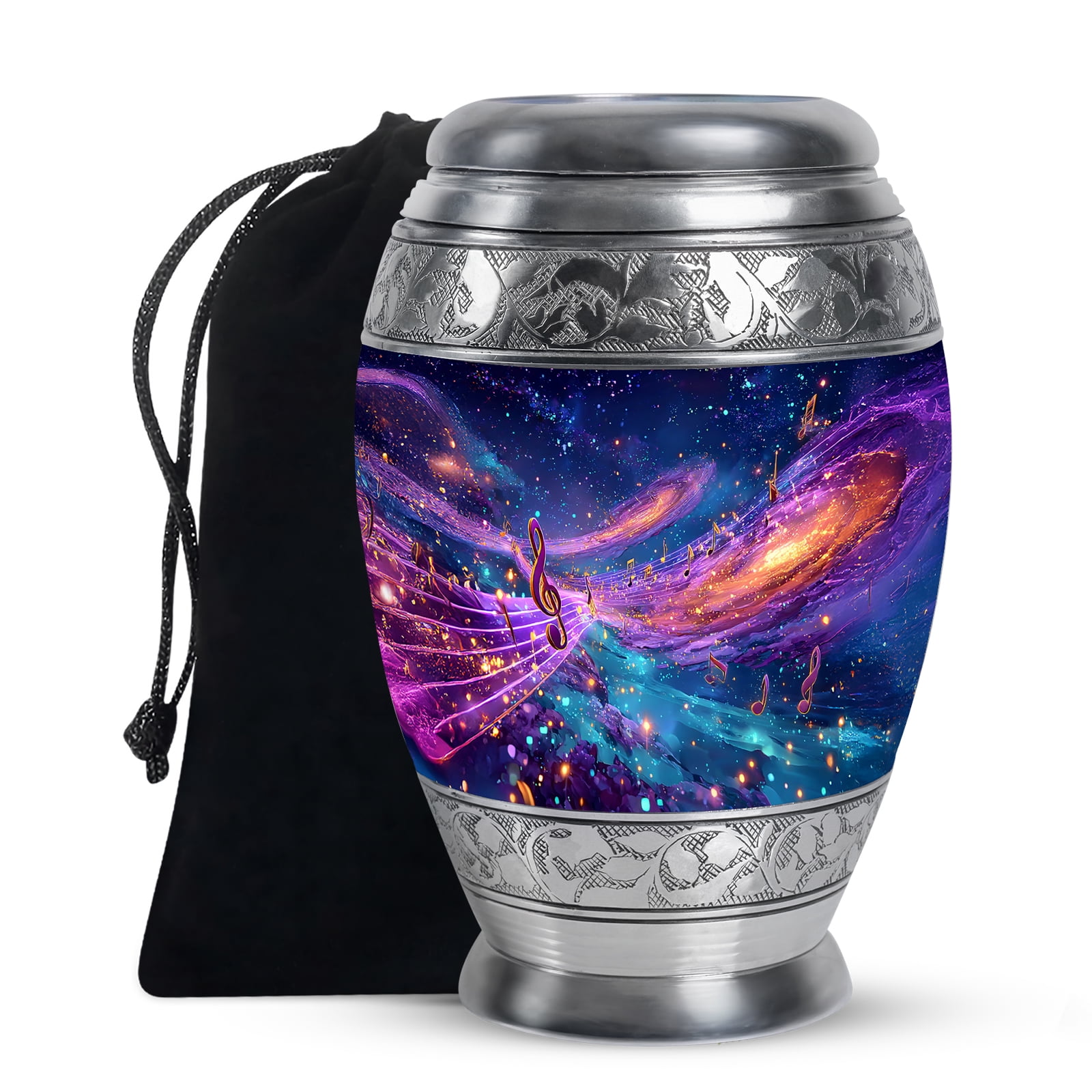 KARYLIZ Music Urn - 10 Inch - Cremation Urns For Human Ashes Adult ...