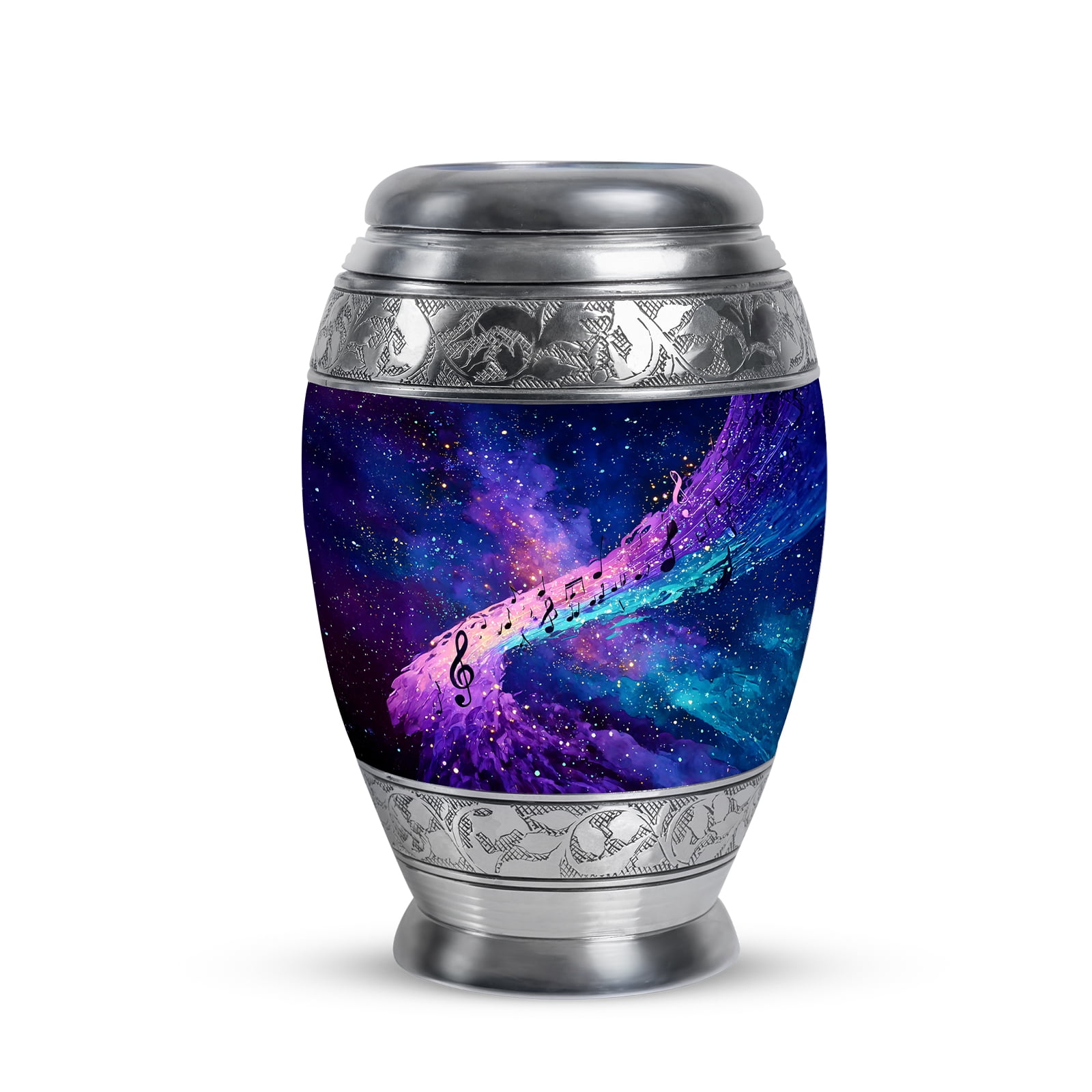 KARYLIZ Music Urns for Human Ashes Adult Man - Purple Cremation Urn for ...