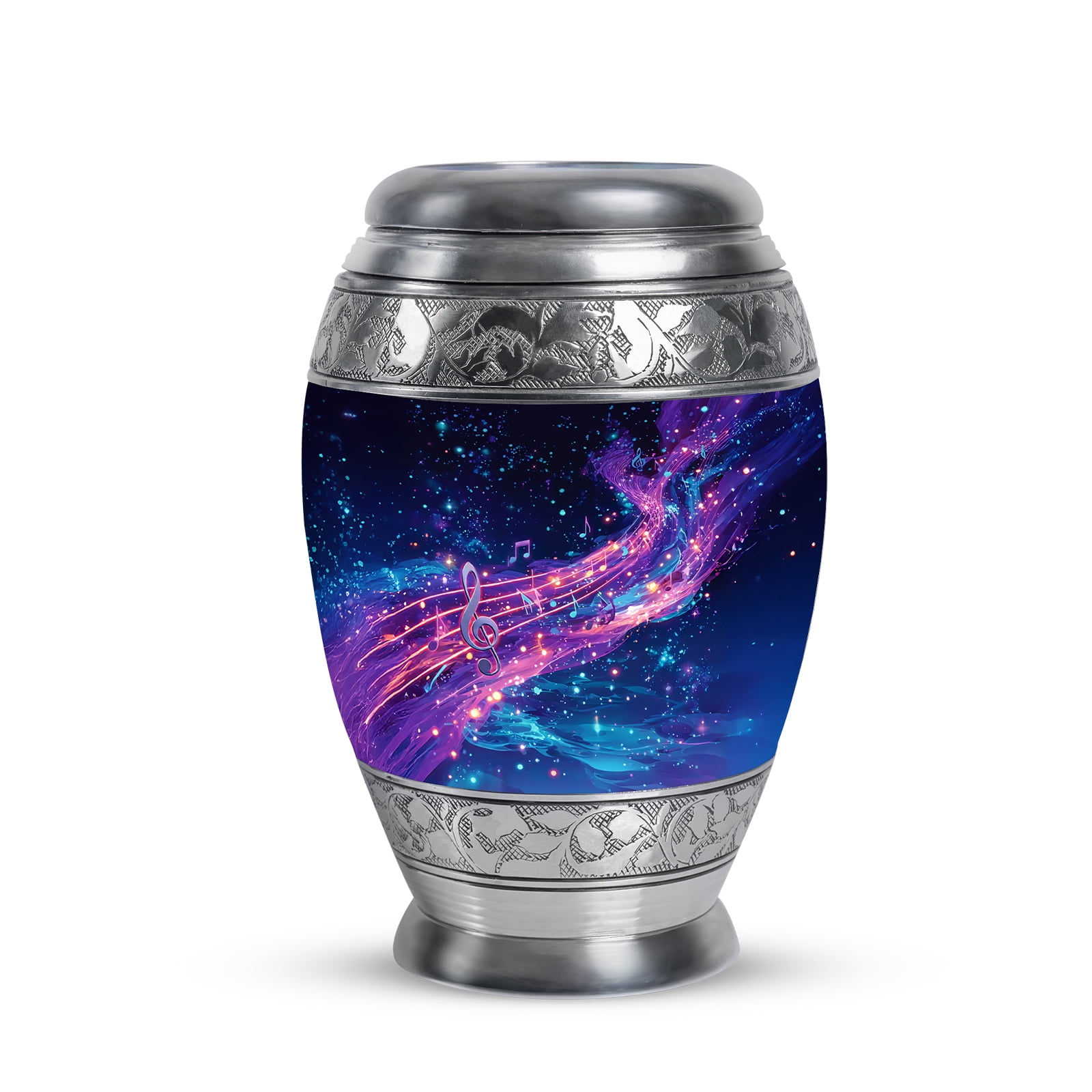 KARYLIZ Musical Night Sky Urns for Human Ashes Adult Man - Purple ...