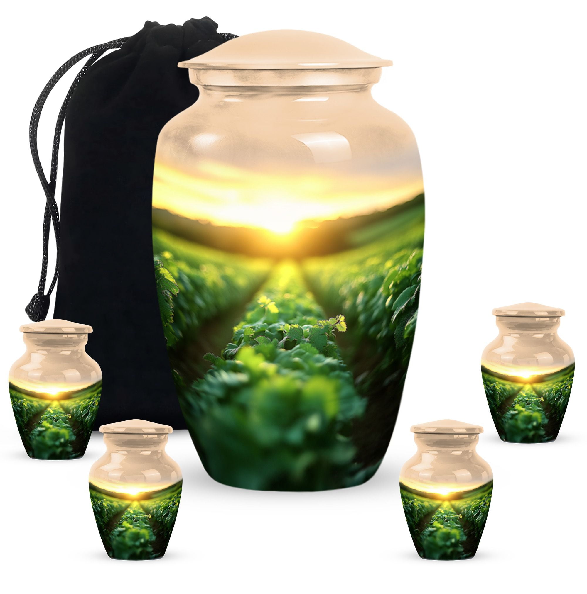 KARYLIZ Nature Urns For Human Ashes Adult - Cremation Boxes For Human ...