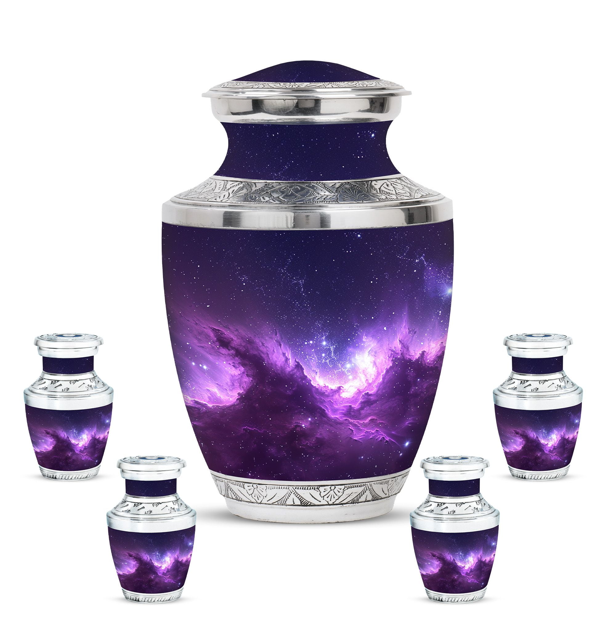 KARYLIZ Nebula Galaxy Galaxy Urn - Urn for Human Ashes Adult Male ...