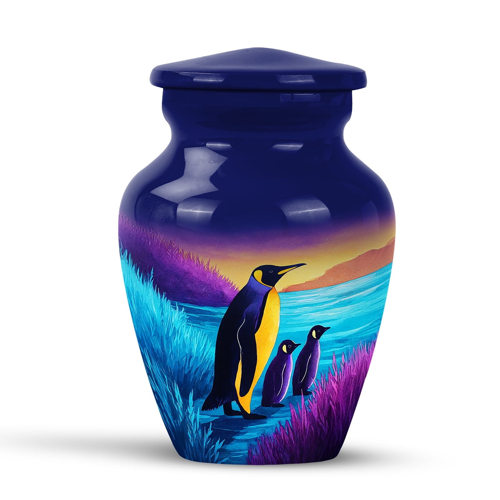KARYLIZ Penguin Urns For Human Ashes Adult Female - Cremation Keepsake ...