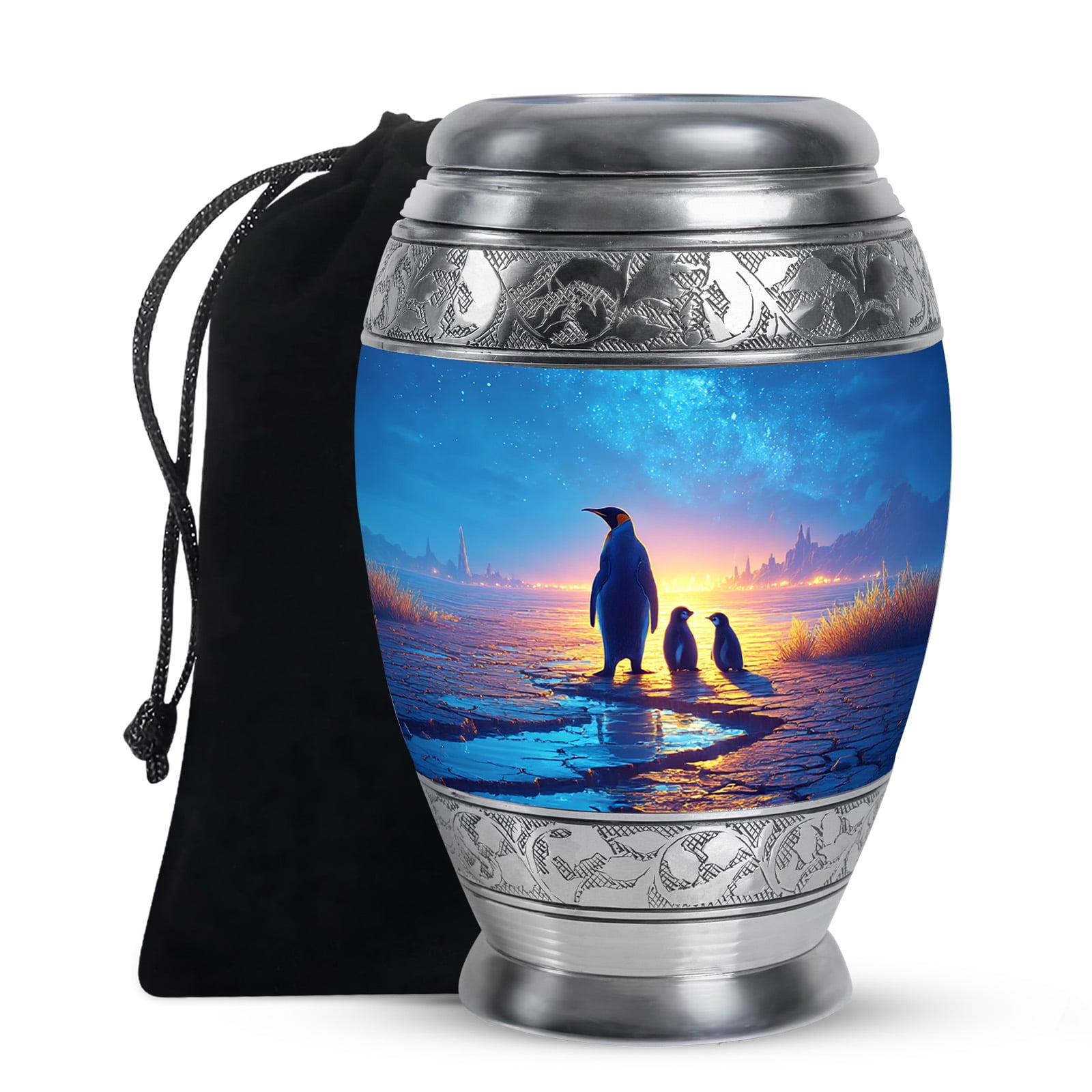 KARYLIZ Penguin Cremation Urns For Human Ashes - Penguin Paradise ...