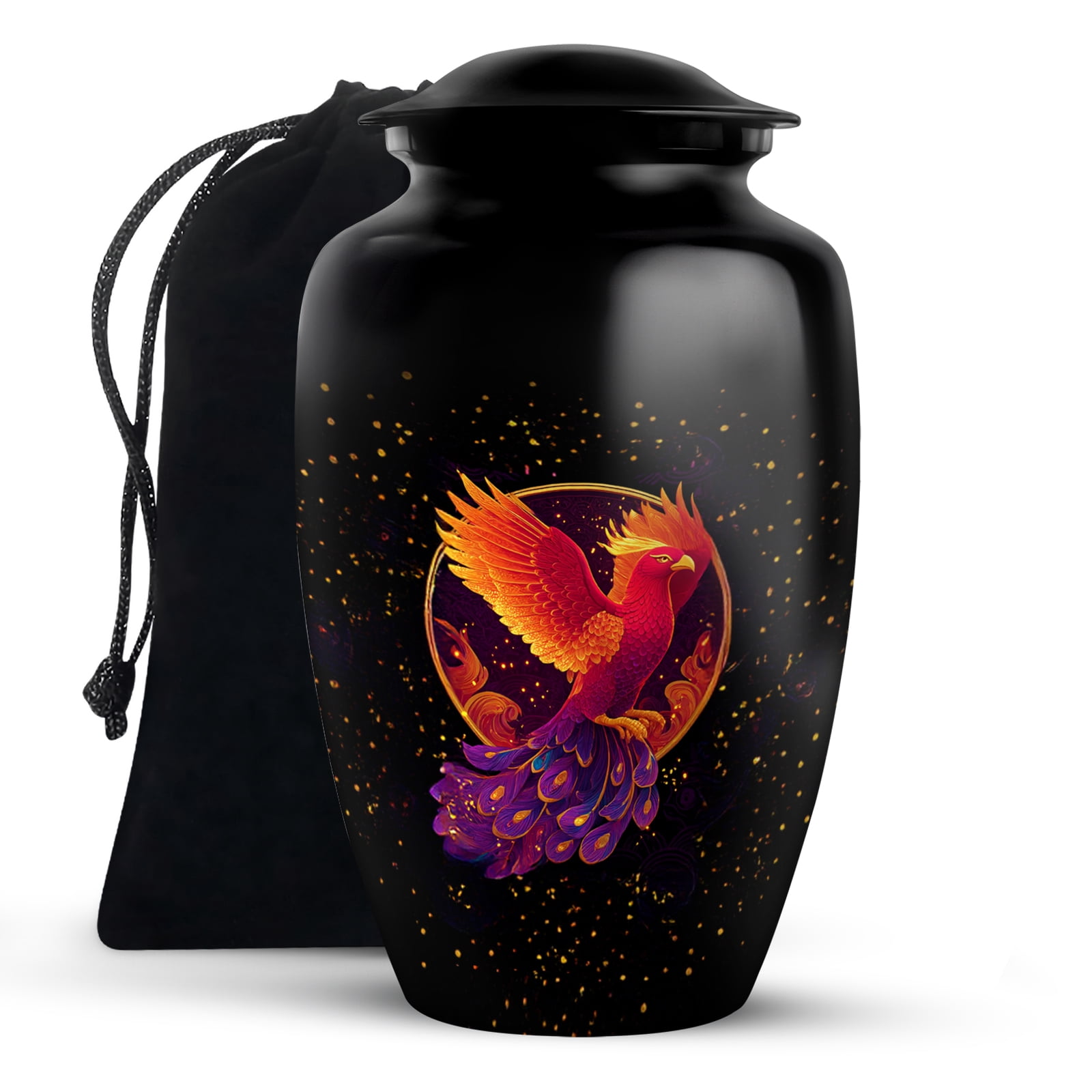 KARYLIZ Phoenix in Golden Orbit Urn For Ashes For Women, Cremation Urn ...