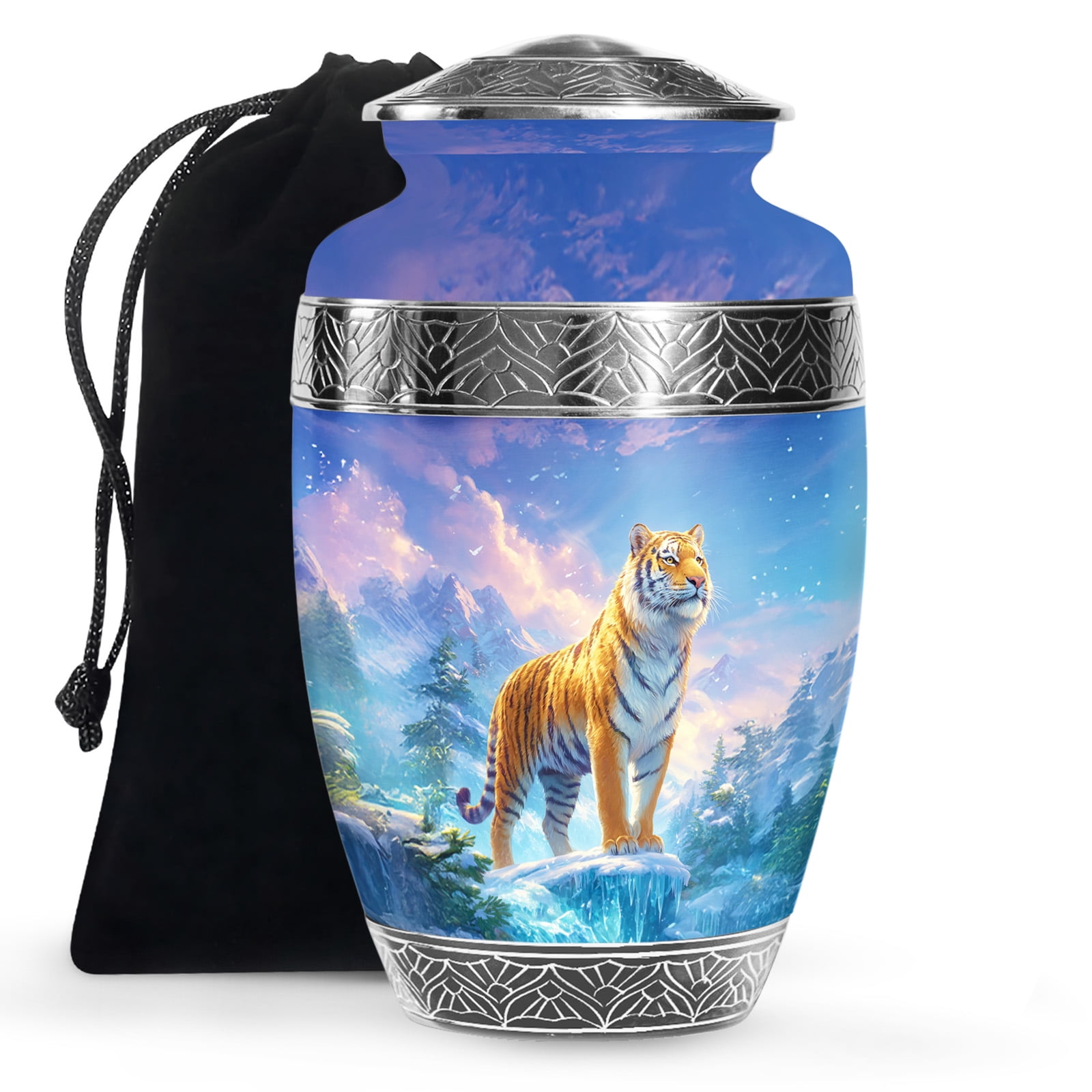 KARYLIZ Rabbit Cremation Urns for Ashes for Adult Female & Male - Blue ...