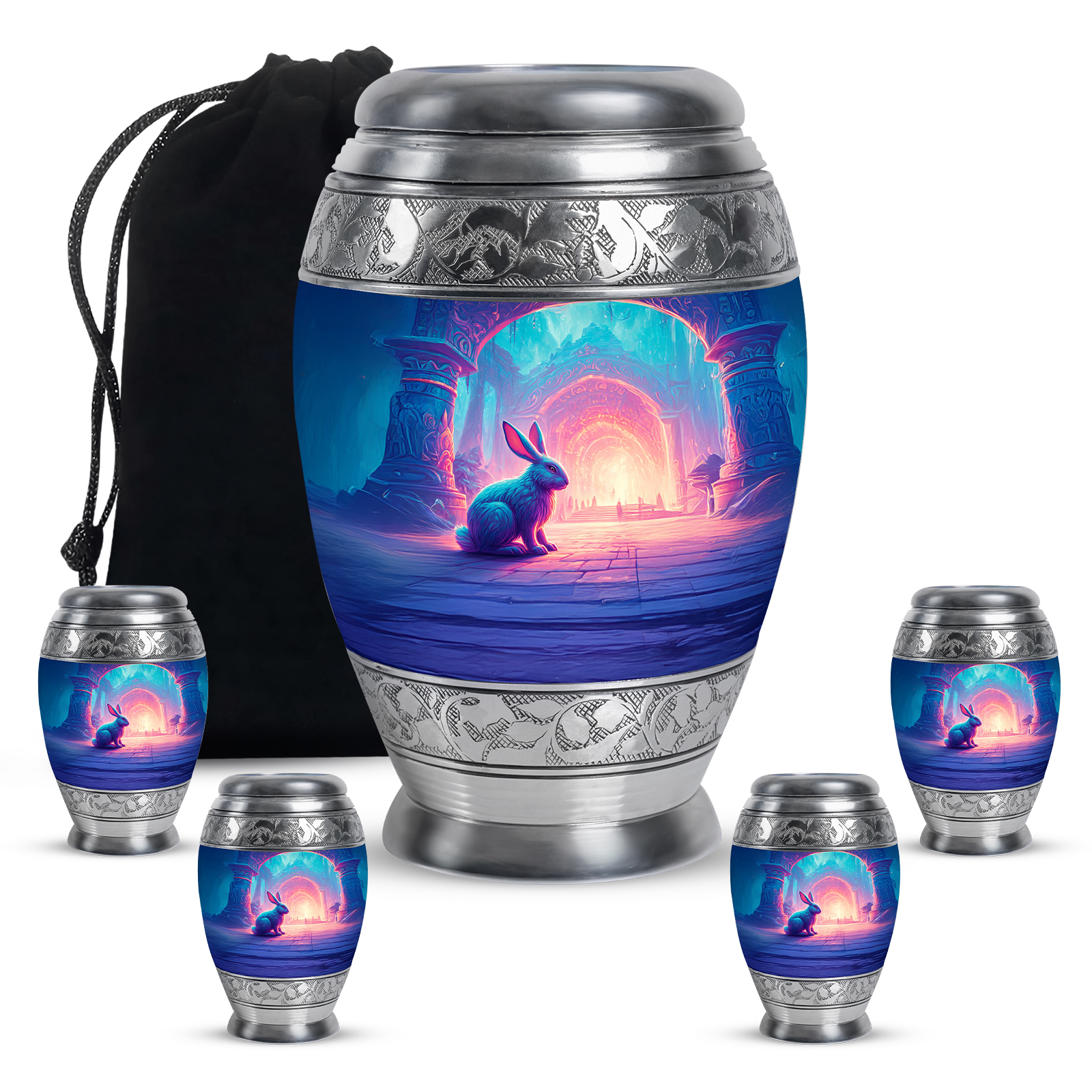 KARYLIZ Rabbit Urns for Ashes for Adult Female & Male - Cremation Large ...