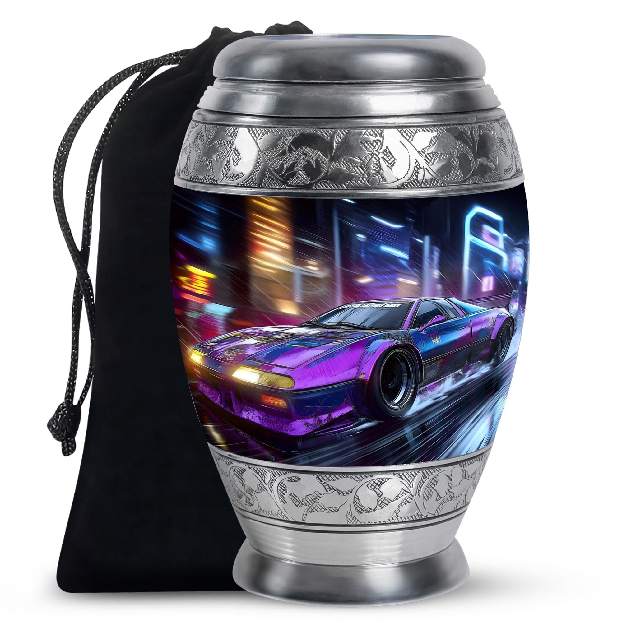 KARYLIZ Race Car Urns For Ashes - Funeral Urns For Human Ashes Adult ...