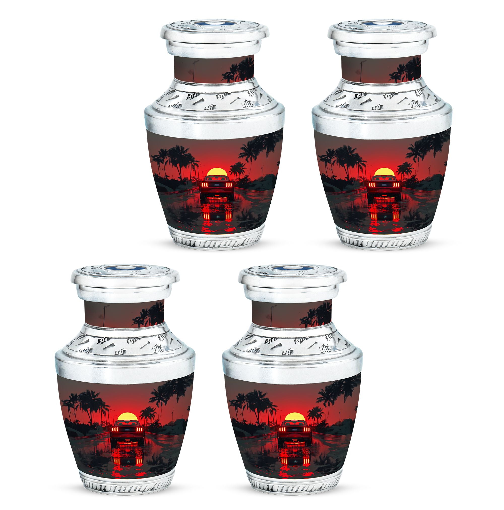 KARYLIZ Racing Car Small Urn for Ashes Adult Male - Urn For Ashes Adult ...