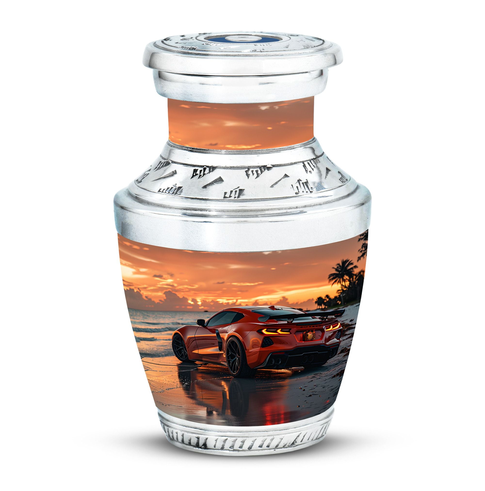 KARYLIZ Red Racing Car Urn for Ashes Adult Male - Cremation Urns for ...