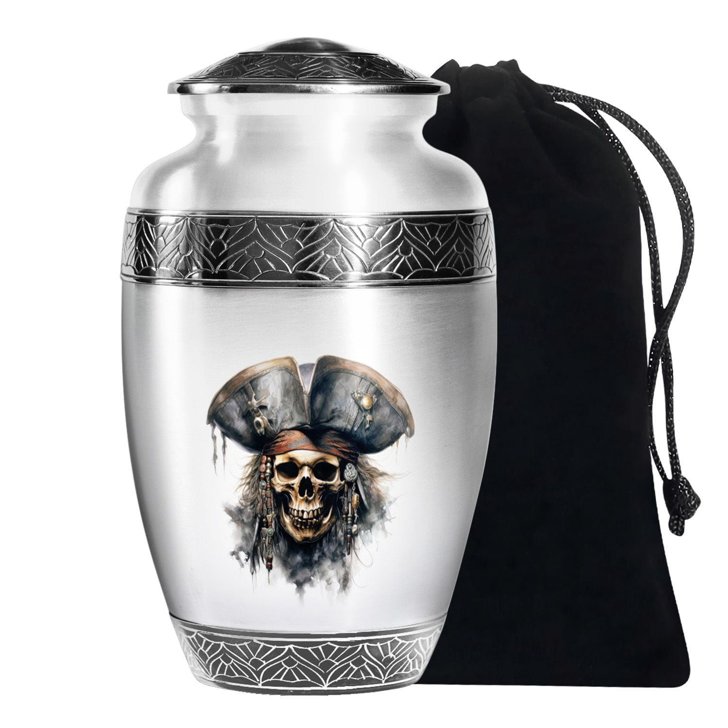 KARYLIZ Skull Unique Urns For Human Ashes Male & Female Large Urn For ...