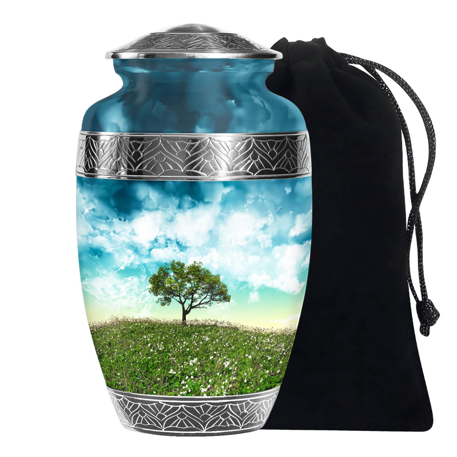 KARYLIZ Sky Tree Urn For Ashes Adult Male - Adult Urns For Human Ashes ...