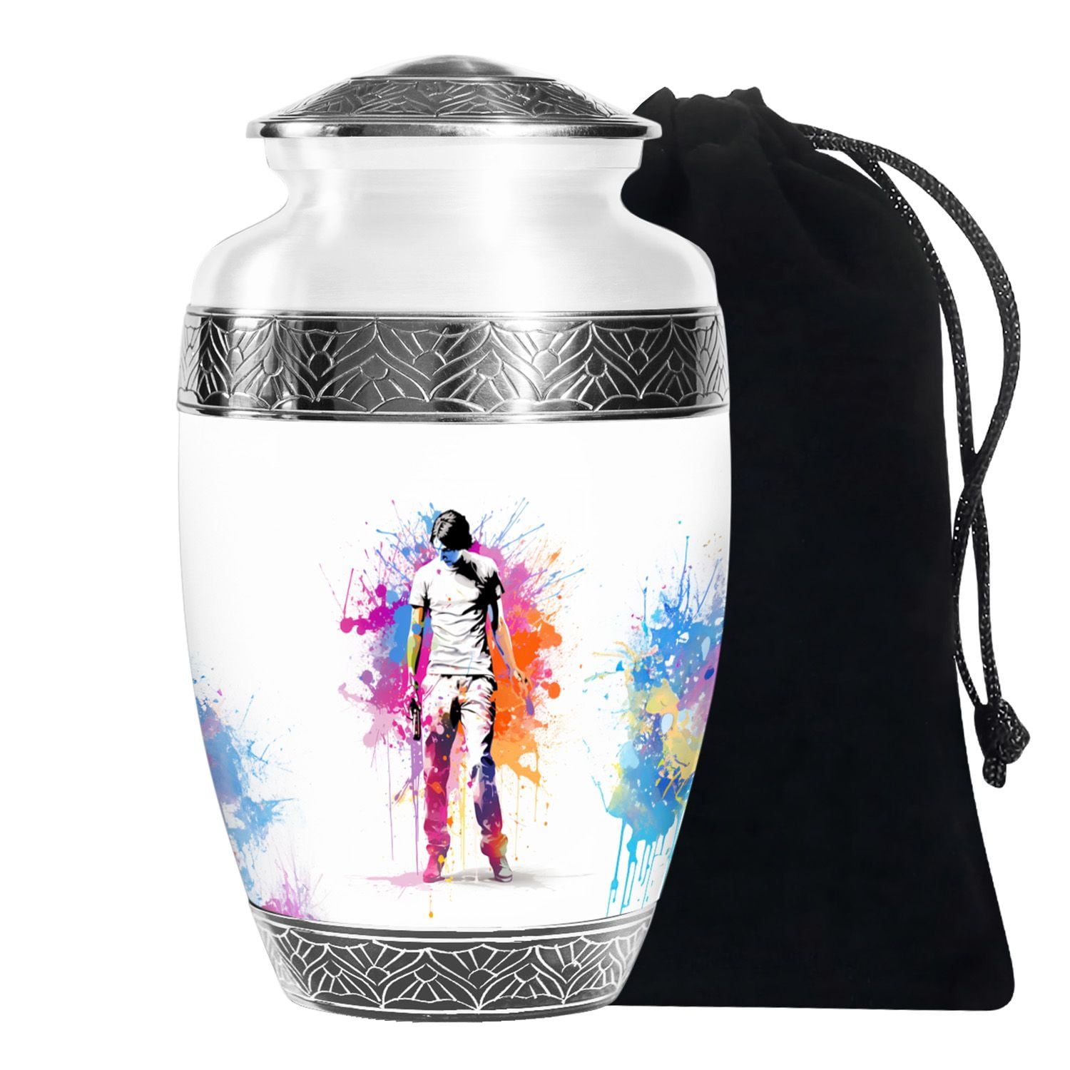 KARYLIZ Sports Urn For Human Ashes Adult Male - Large Urns For Human ...