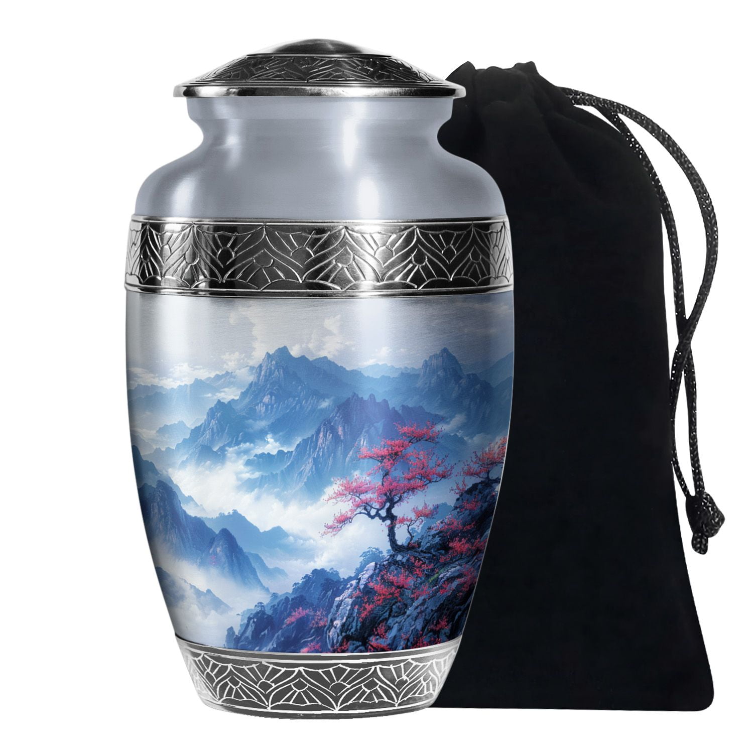 KARYLIZ Spring Unique Cremation Urn For Large Human Ashes Adult Funeral ...