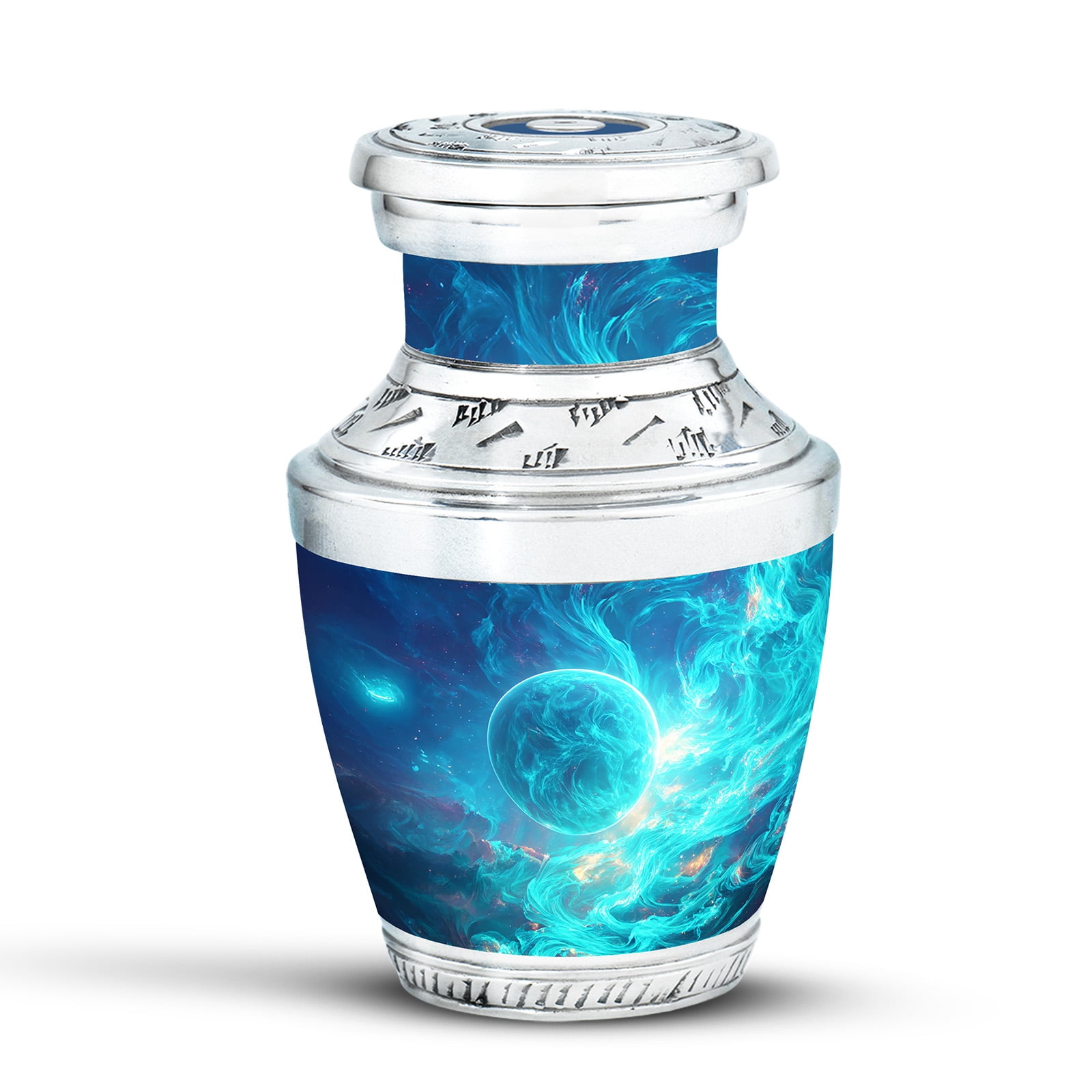 KARYLIZ Star Galaxy Urn for Adult Human Ashes – Small Keepsake ...