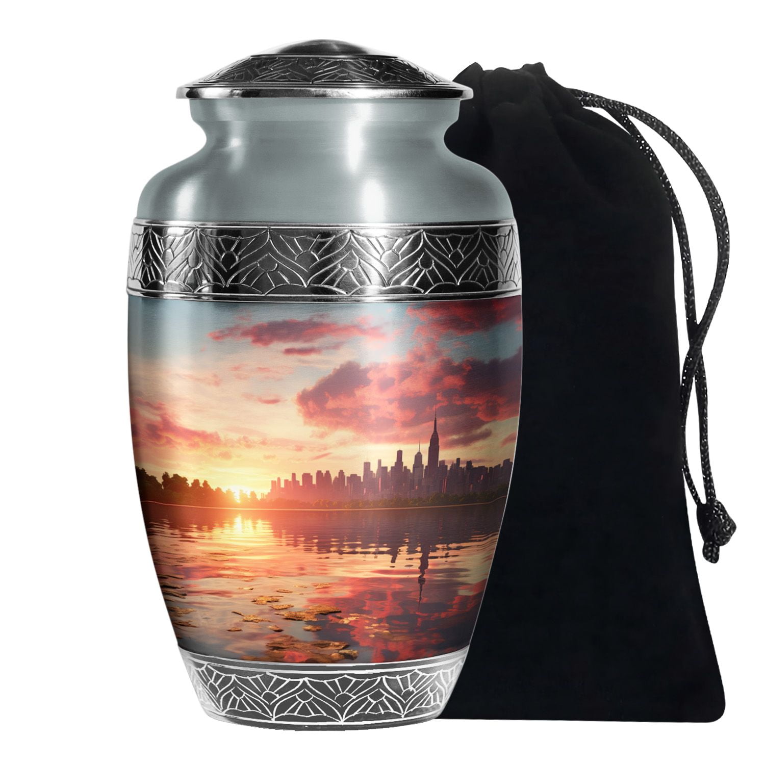 KARYLIZ Statue Of Liberty Human Adult Urns For Ashes Woman Large Unique Urn For Man 10 Inch ...