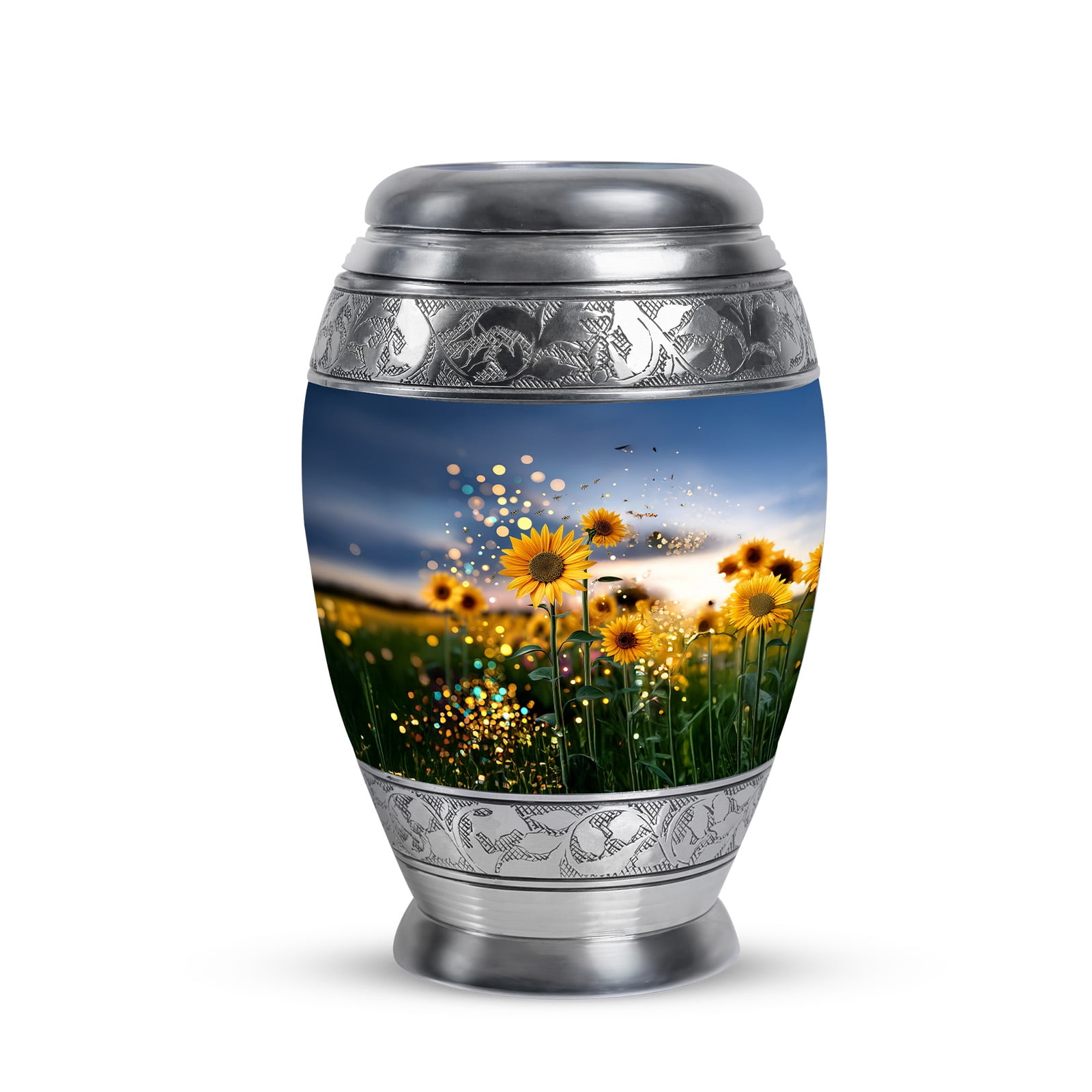 KARYLIZ Sunflower Urns for Human Ashes Adult Man - Cremation Urn for ...