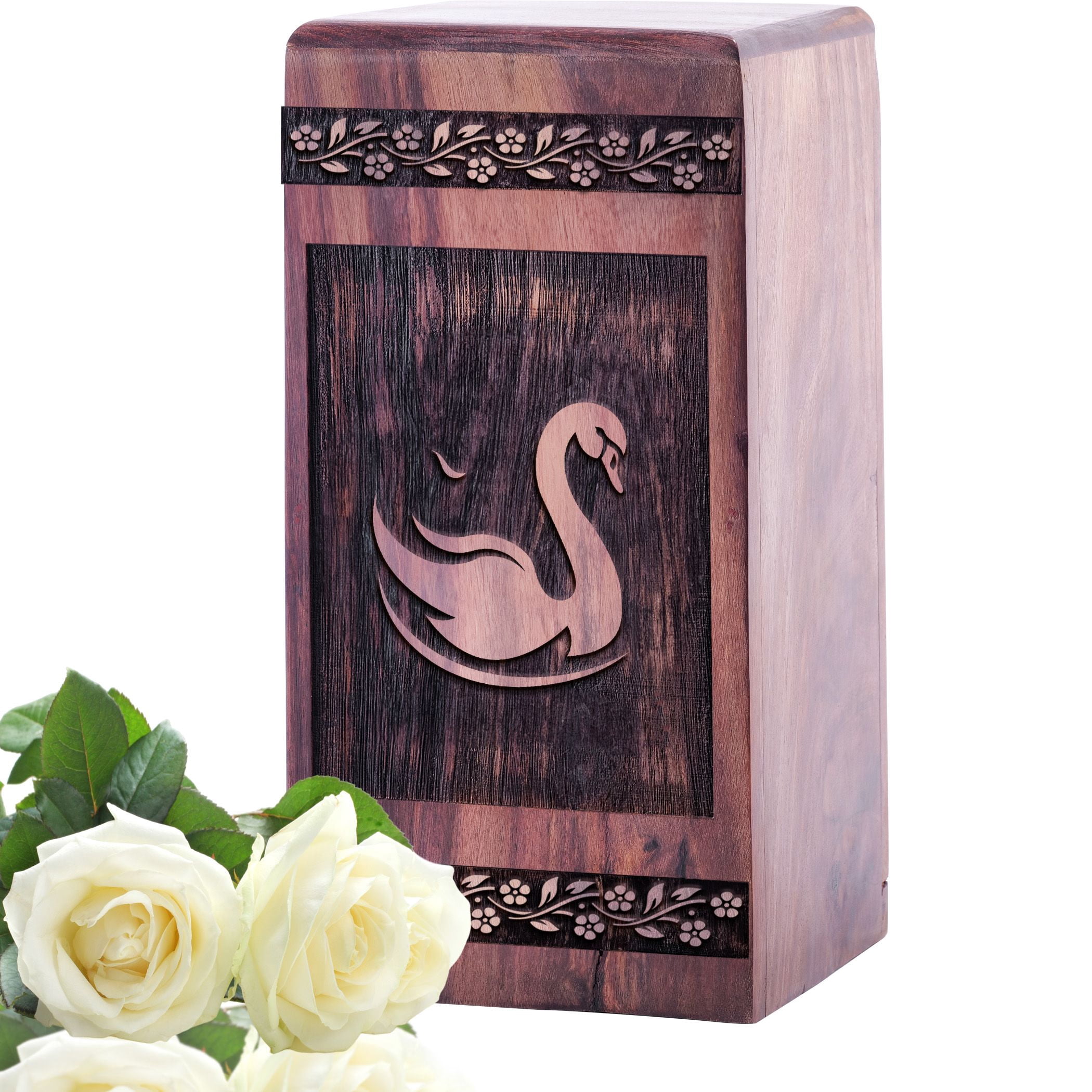 KARYLIZ Swan Urns For Human Ashes Adult Female - Mini Urns For Human ...