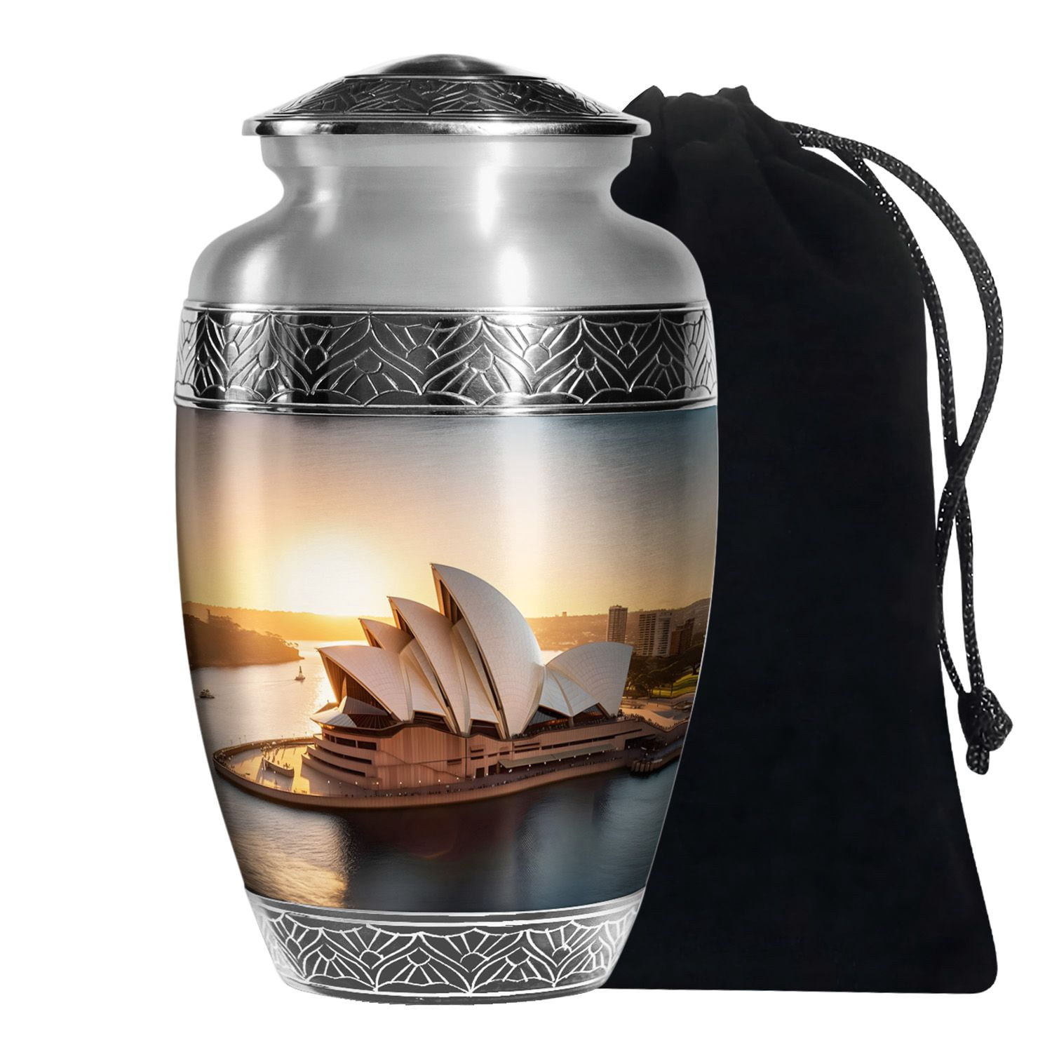 KARYLIZ Sydney Opera House Urns For Human Ash Mother & Father Large ...