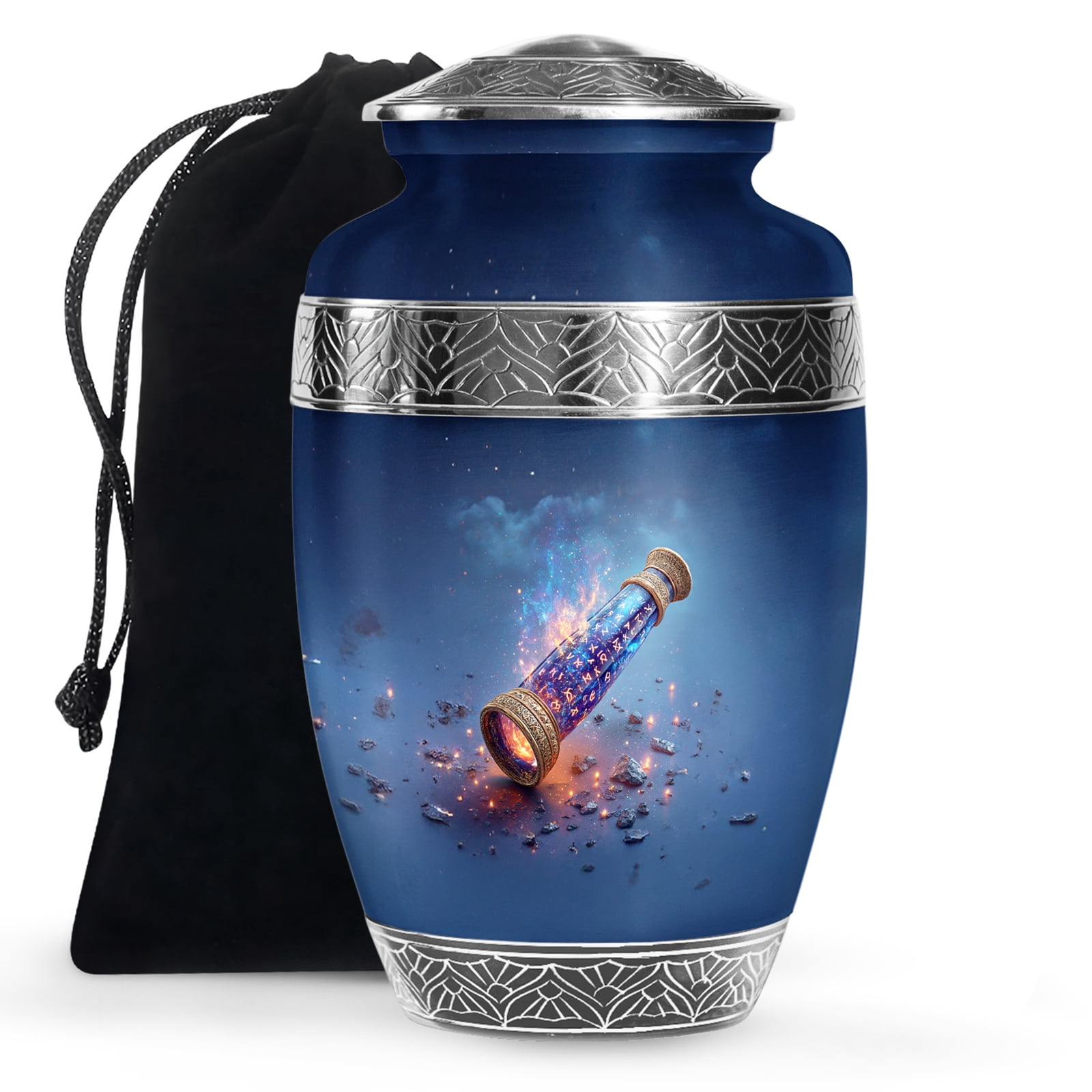 KARYLIZ Telescope Cosmic Urns For Burial In Ground - Star Watcher ...