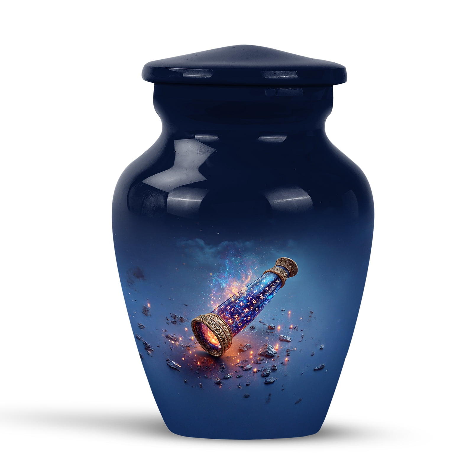 KARYLIZ Telescope Memorial Urns For Human Ashes Adult Man - Star ...